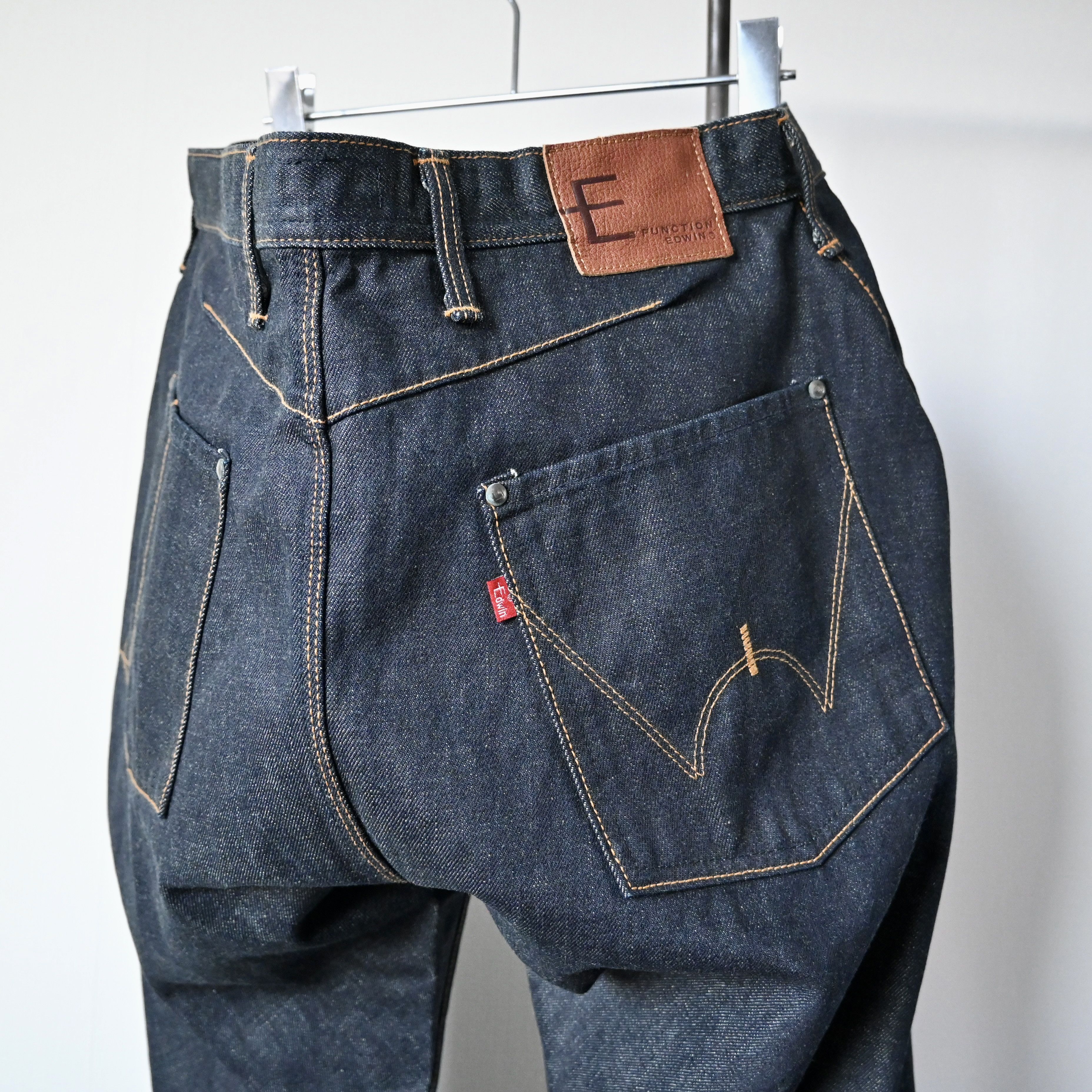 Edwin DEADSTOCK, 2000s EDWIN E-FUNCTION 3D-cut jeans made in Japan ...