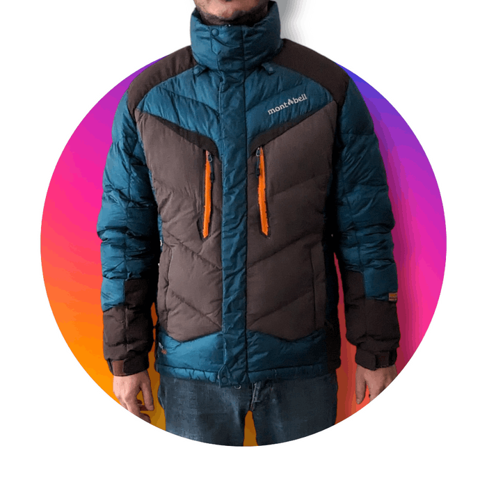 Montbell Mont bell down EX 800 windstopper puffer jacket | Grailed