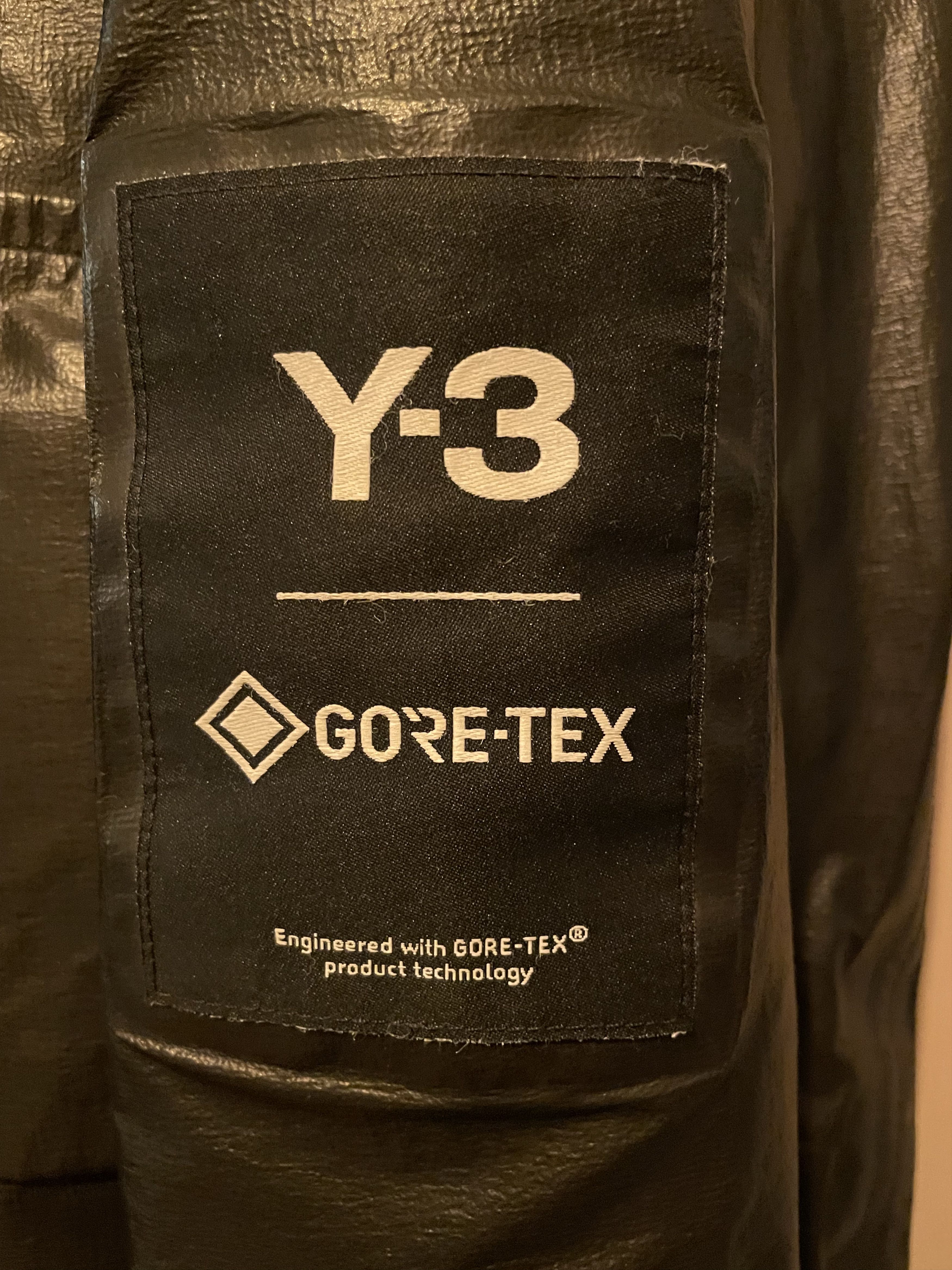 Y-3 × Yohji Yamamoto Yohji Yamamoto Long Coat Y3 Utility Coat Gore-Tex ...