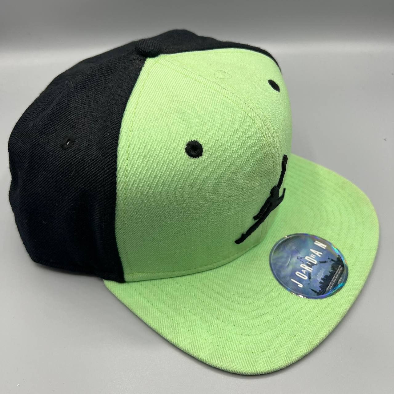 Jordan Brand Air Jordan Hat Men Green Black Jumpman Snap Back Cap | Grailed