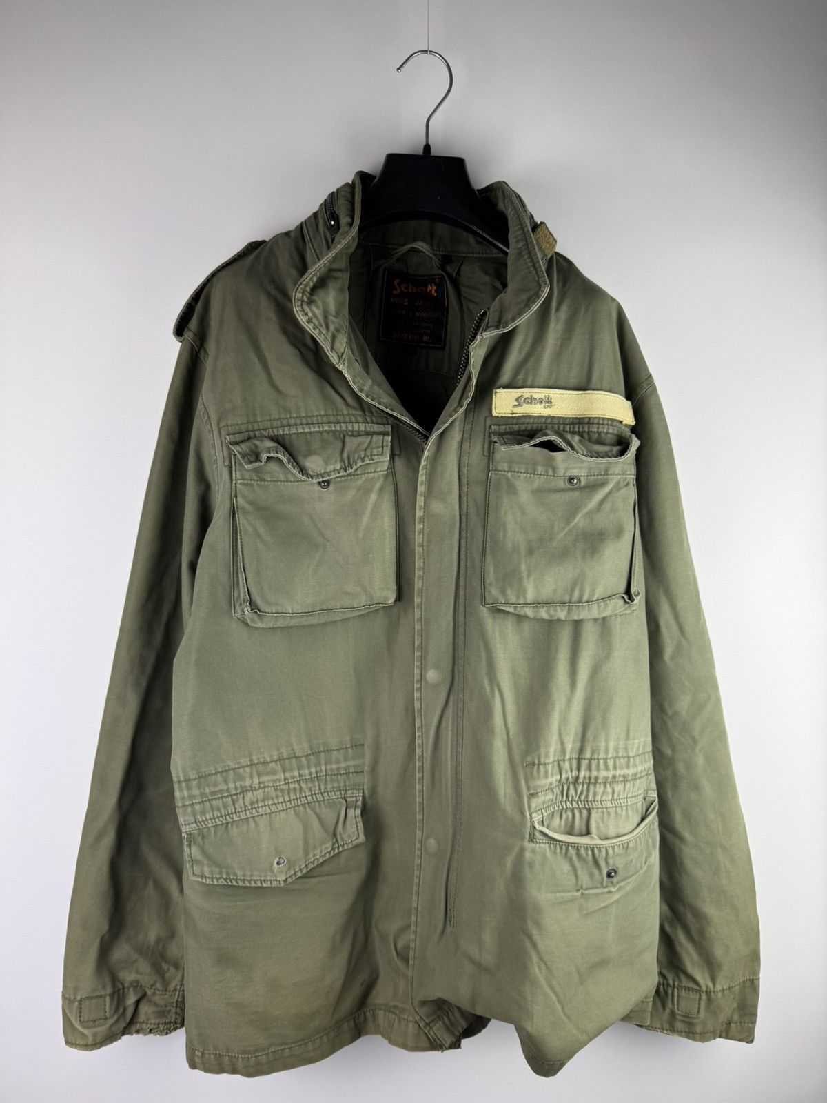 Schott Vintage Schott NYC M65 US Army Jacket Conmar Zipper Military | Grailed
