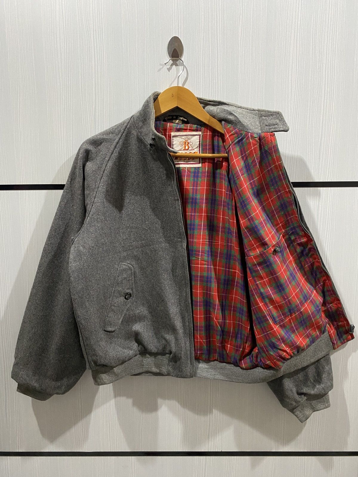 Baracuta × Vintage Vintage Baracuta Wool Harrington Jacket | Grailed
