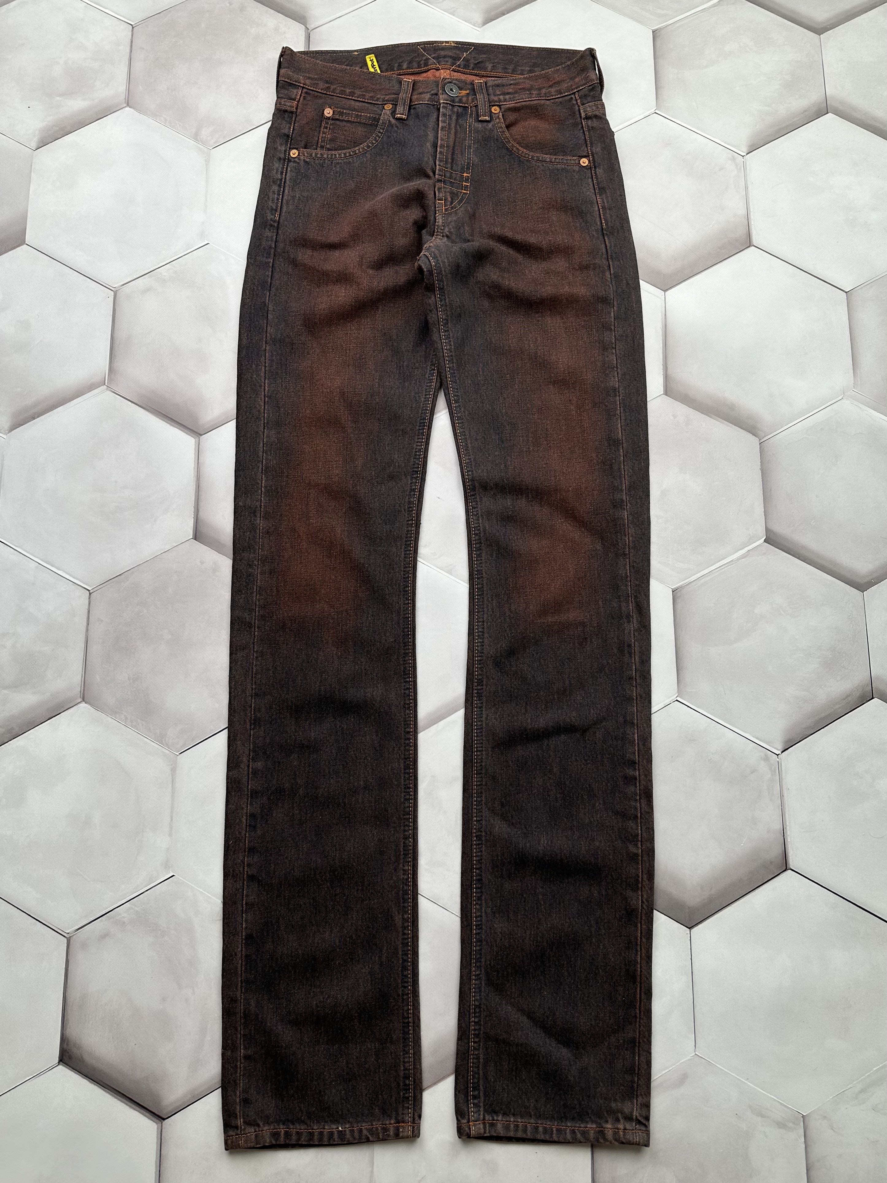 Vintage Vintage Amazing Faded Color Skinny Jeans | Grailed