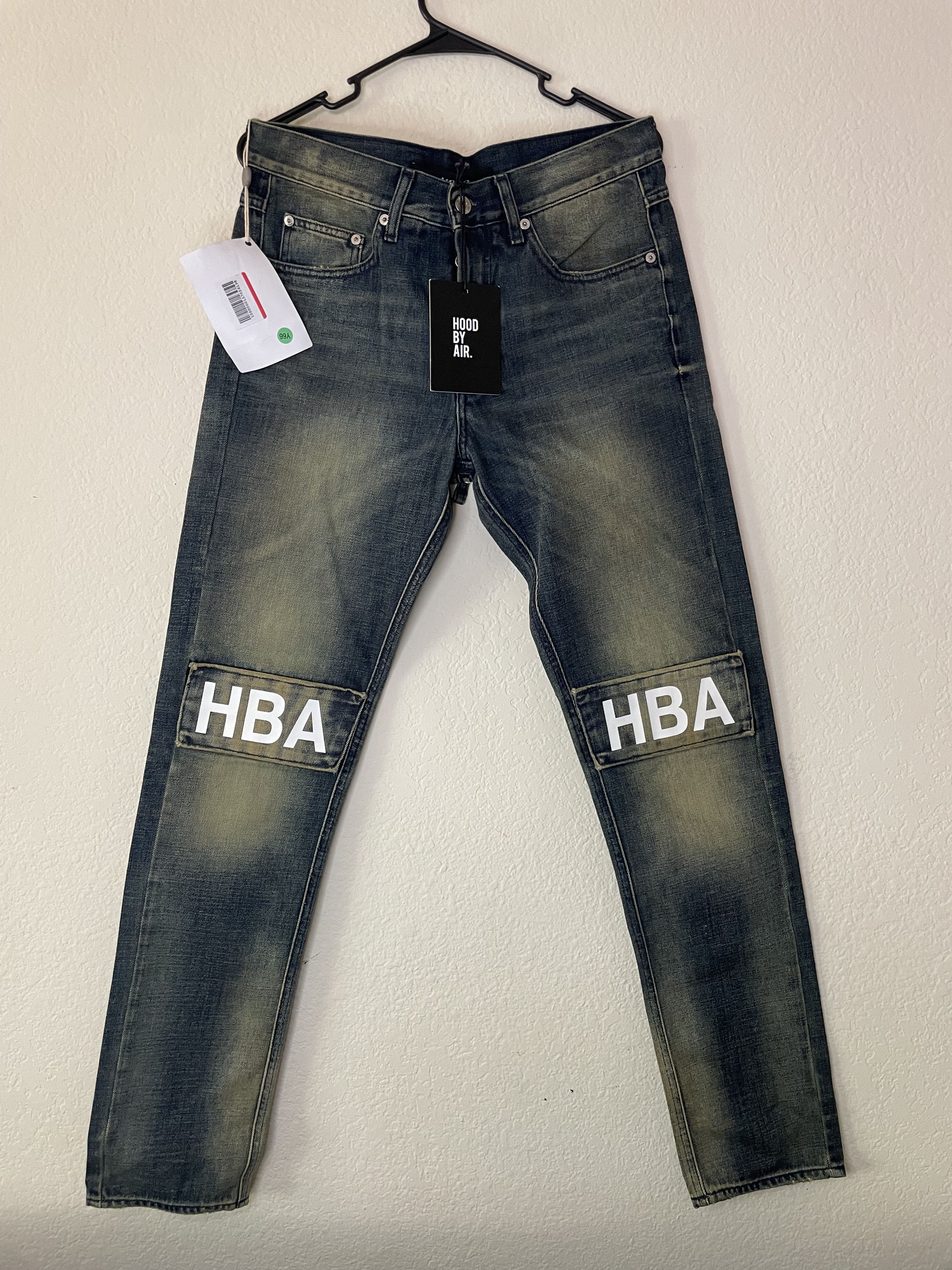 Hood By Air Hood By Air Velcro Patch Logo Men's Jean | Grailed