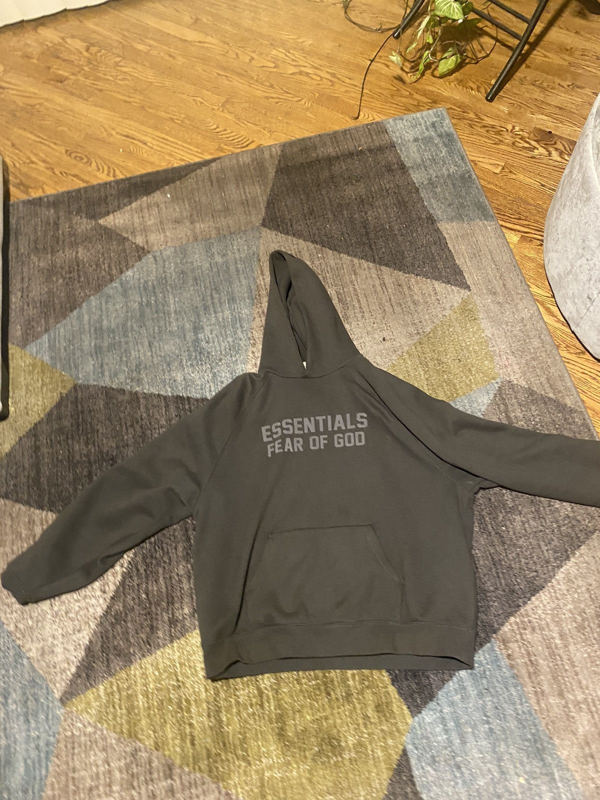 Essentials Looks black but really green essentials | Grailed