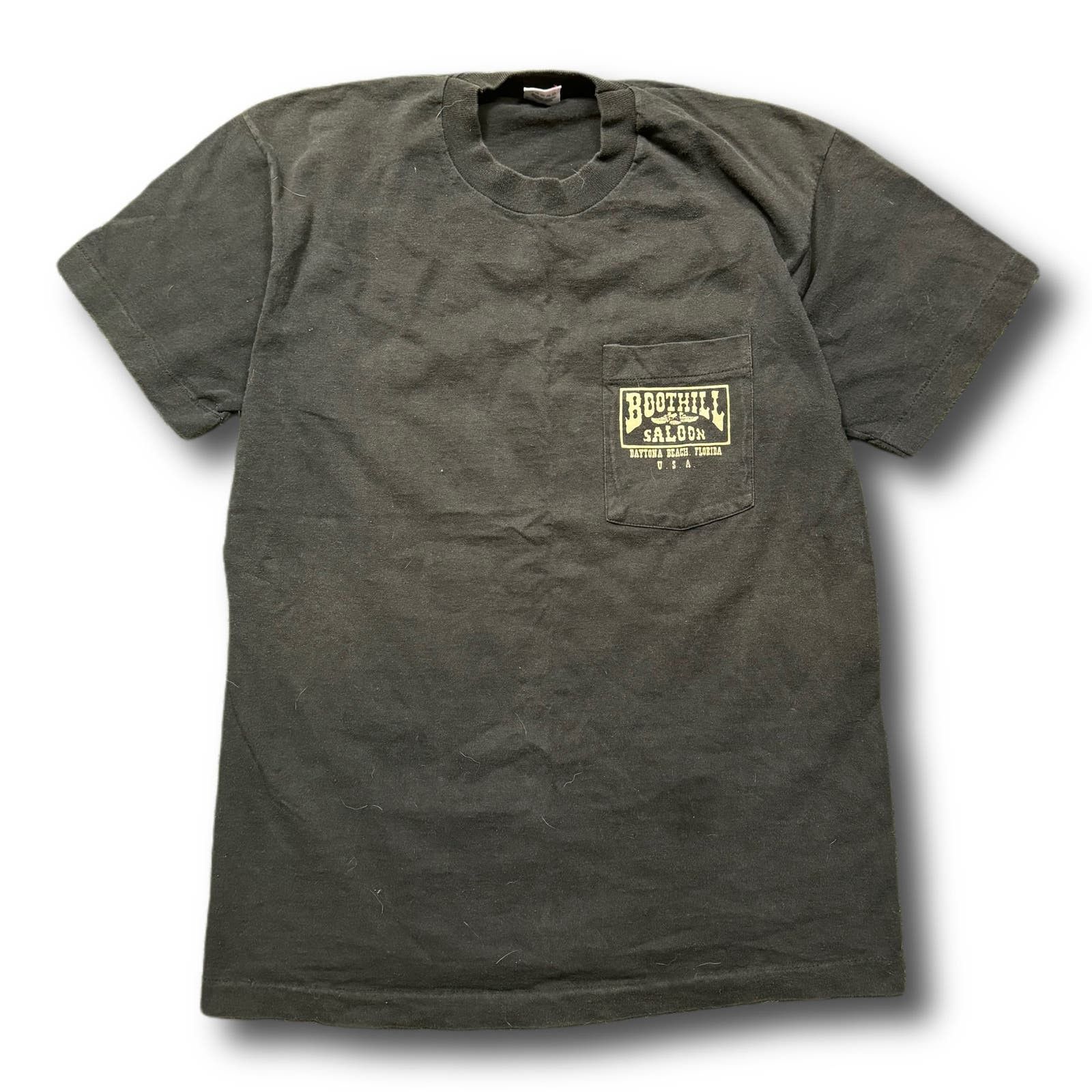 Harley Davidson Boot Hill Saloon 1994 Bike Week Motorcycle Black T ...