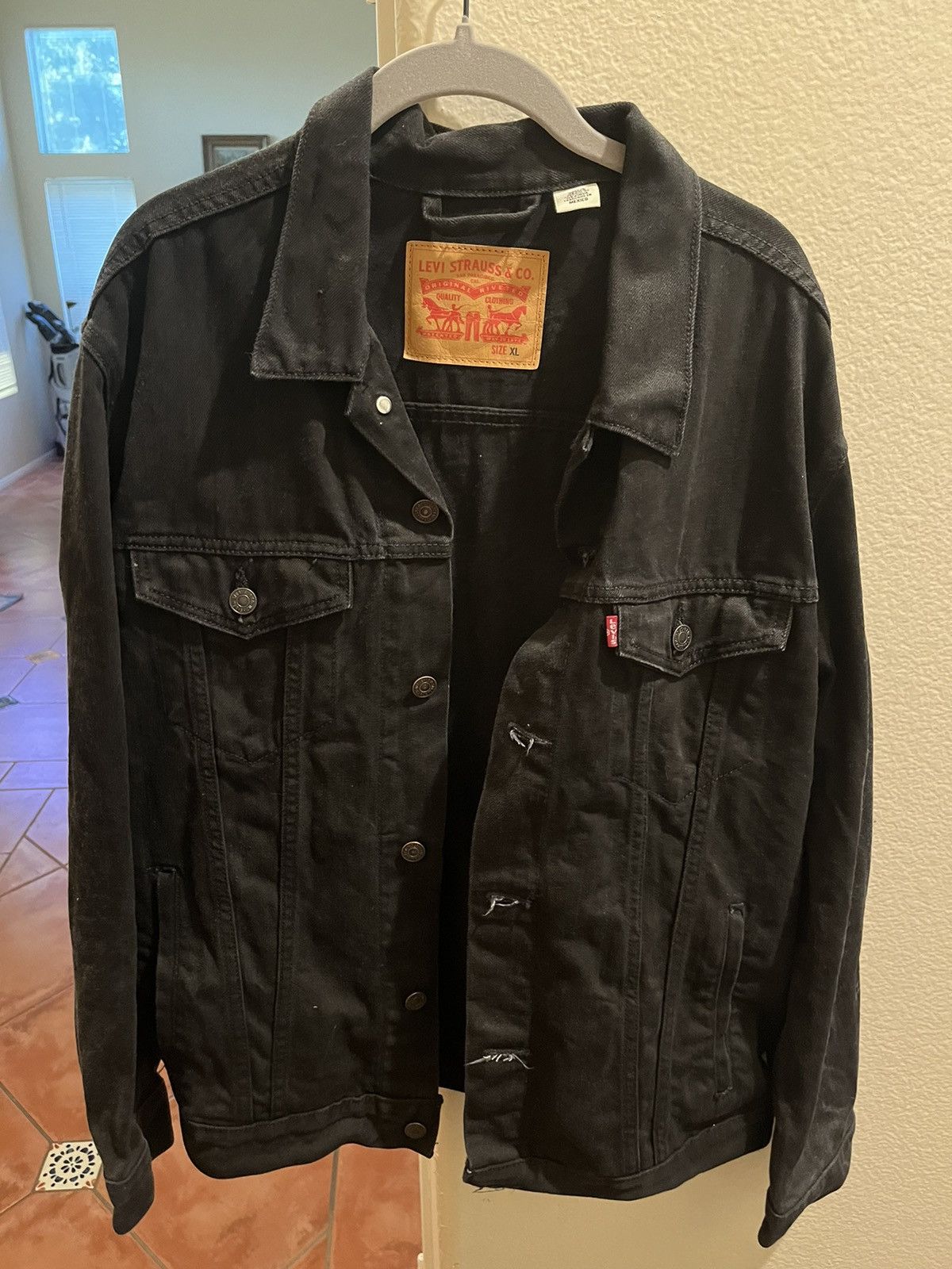 Levi's Levi’s Black Denim Jacket | Grailed