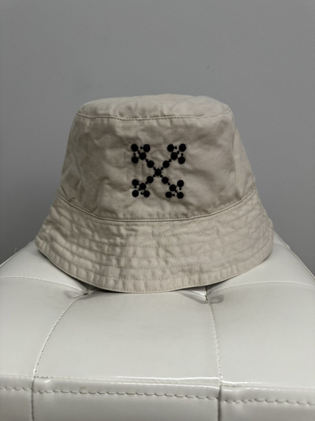Off-White Off White Beige Fisher Bucket Hat | Grailed