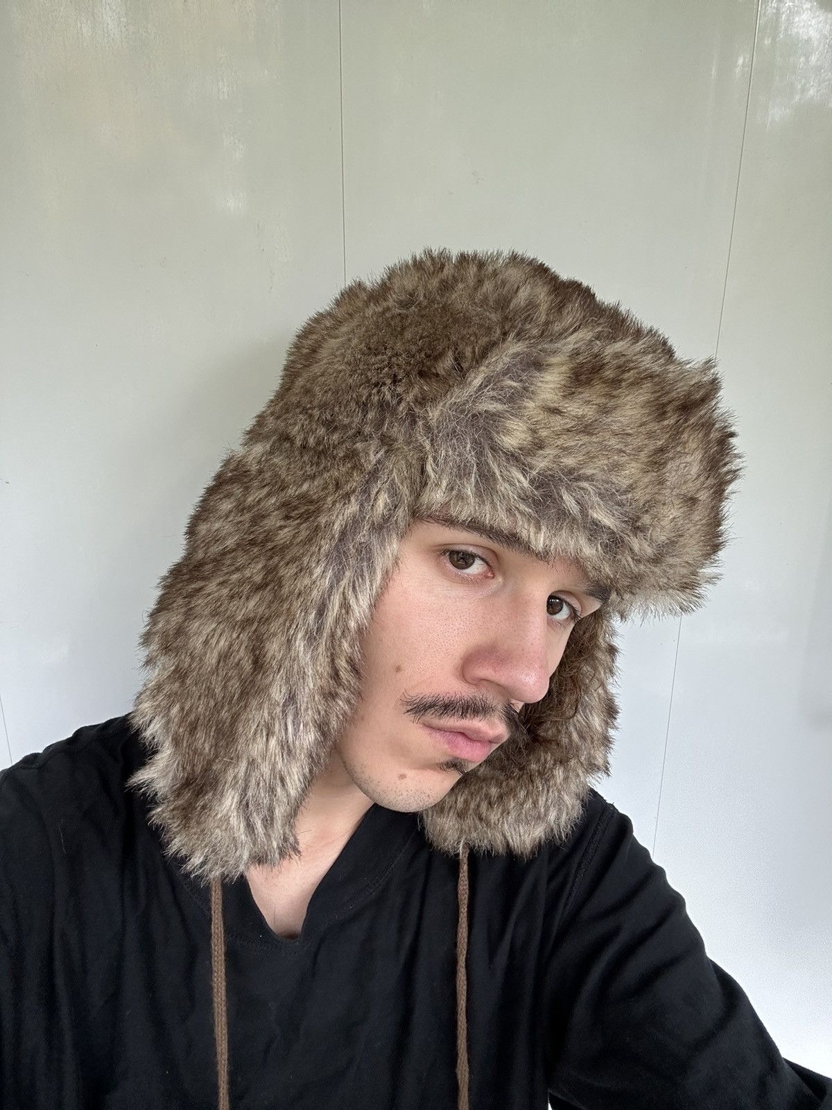 Hysteric Glamour Y2K American Vintage Fuzzy Hat Mohair Ushanka Beauty ...