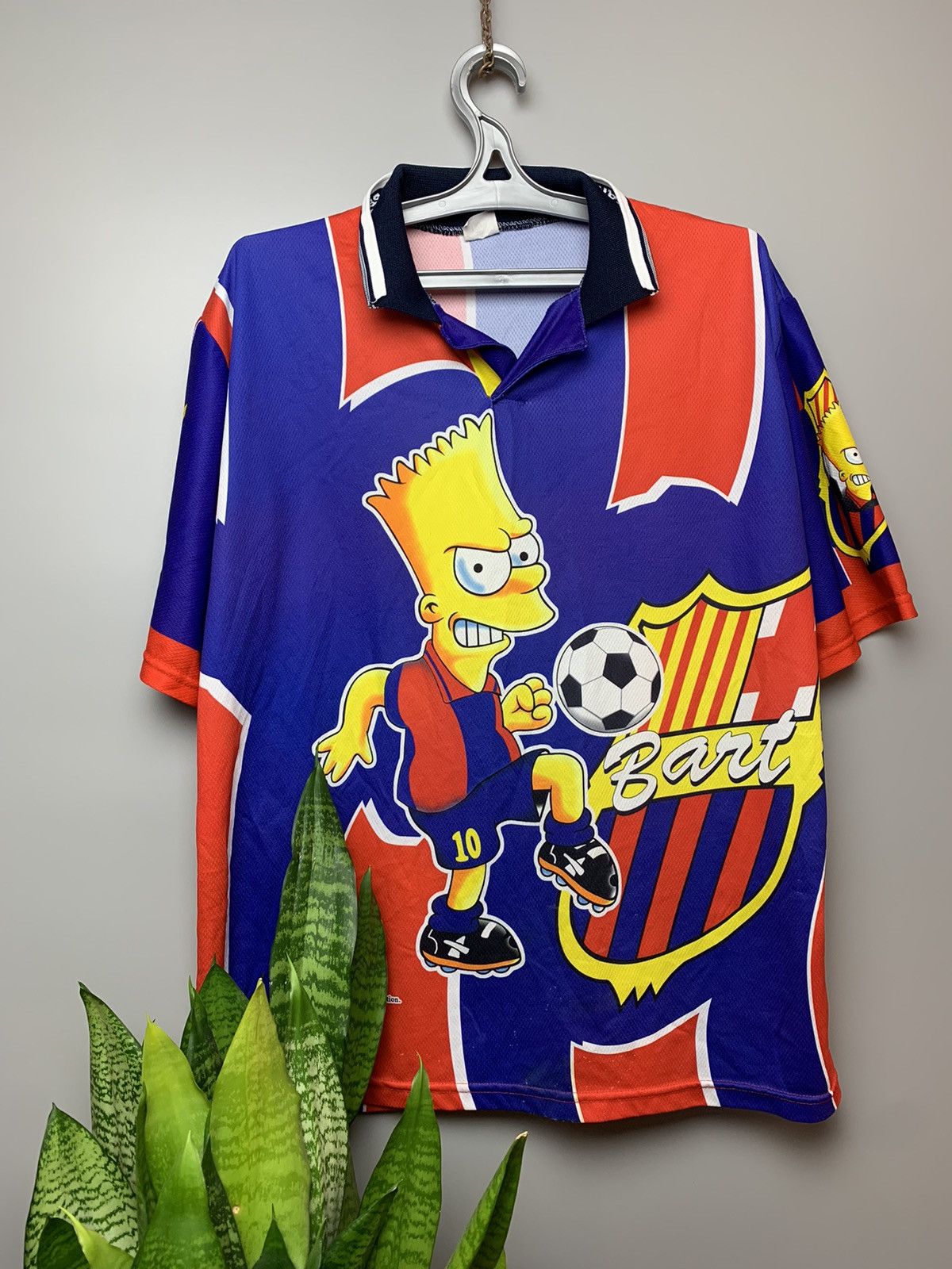 The Simpsons × Vintage Vintage Matt Groening Bart Simpson Barcelona ...