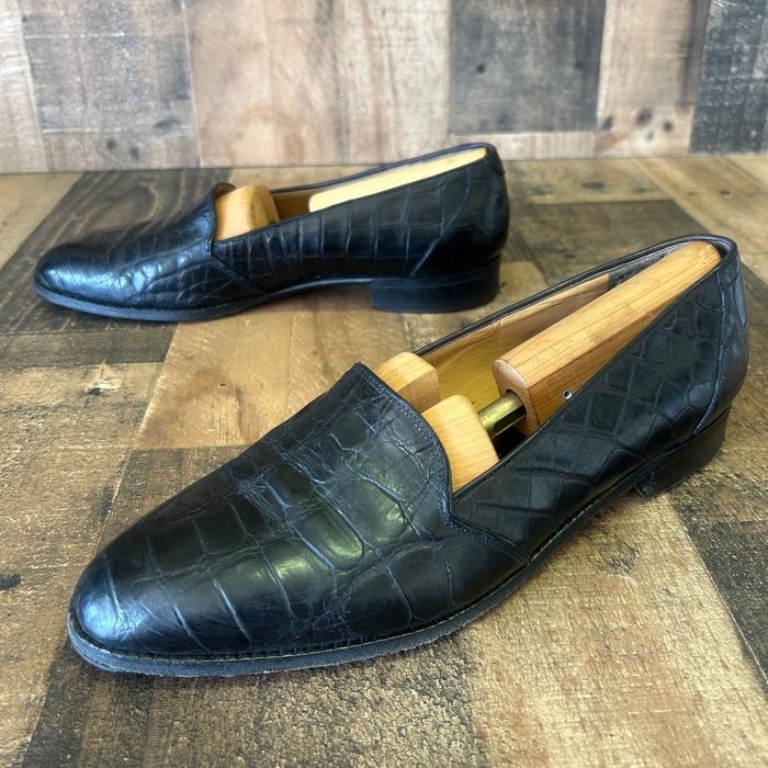 Mauri Mauri Italy Alligator Loafer Dress Shoes Mens 10 M | Grailed