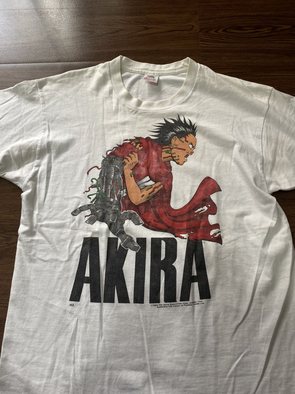 Fruit Of The Loom Vintage Akira Tetsuo Mechanical Arm 1988 | Grailed