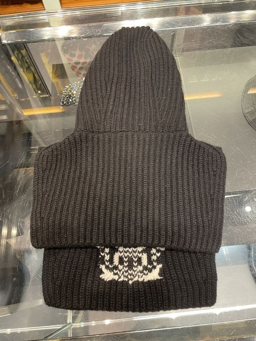 Prada Prada Cashmere Logo Knitted Balaclava Ski Mask | Grailed