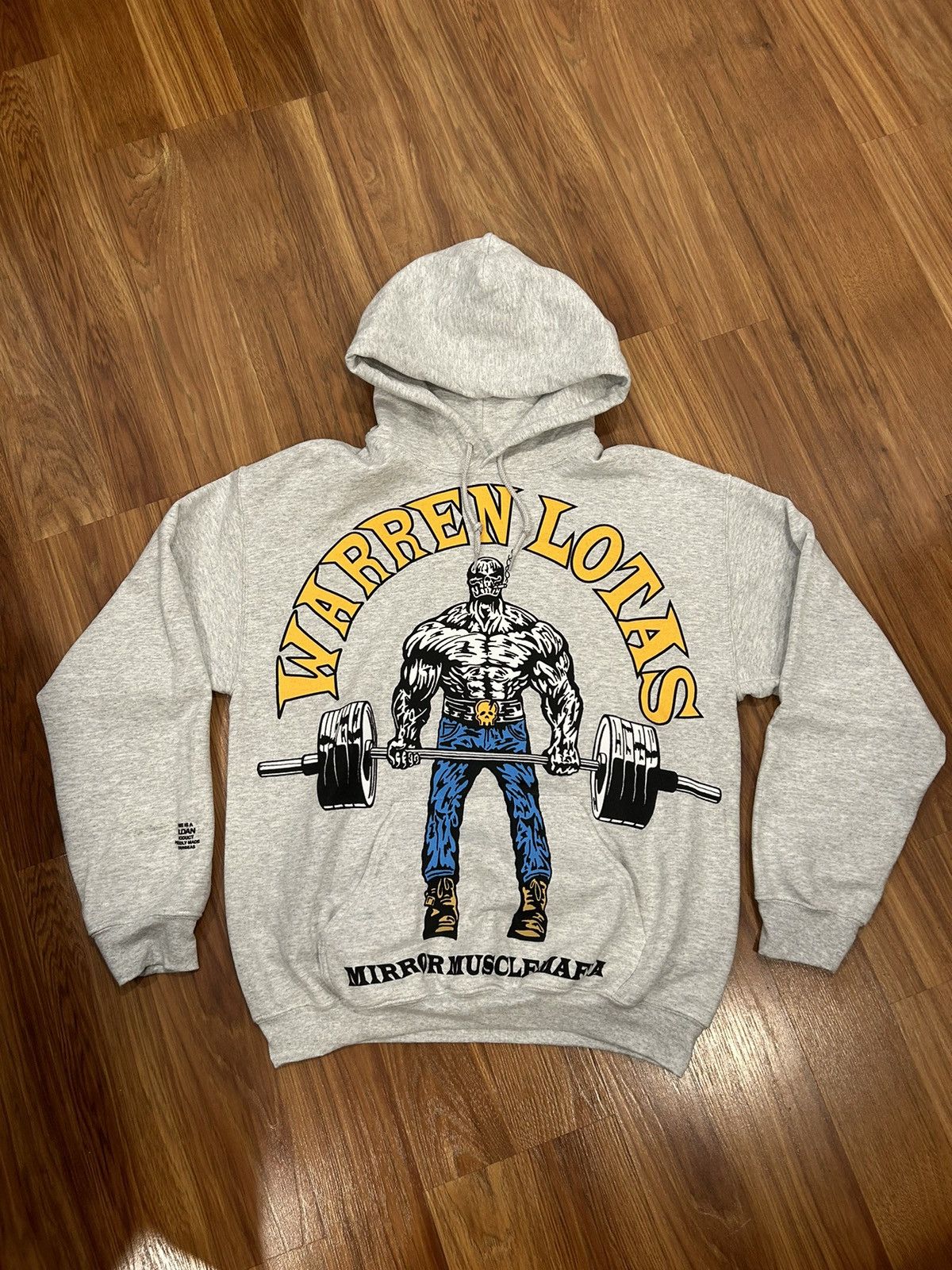 Warren Lotas Warren Lotas Mirror Muscle Mafia Hoodie | Grailed