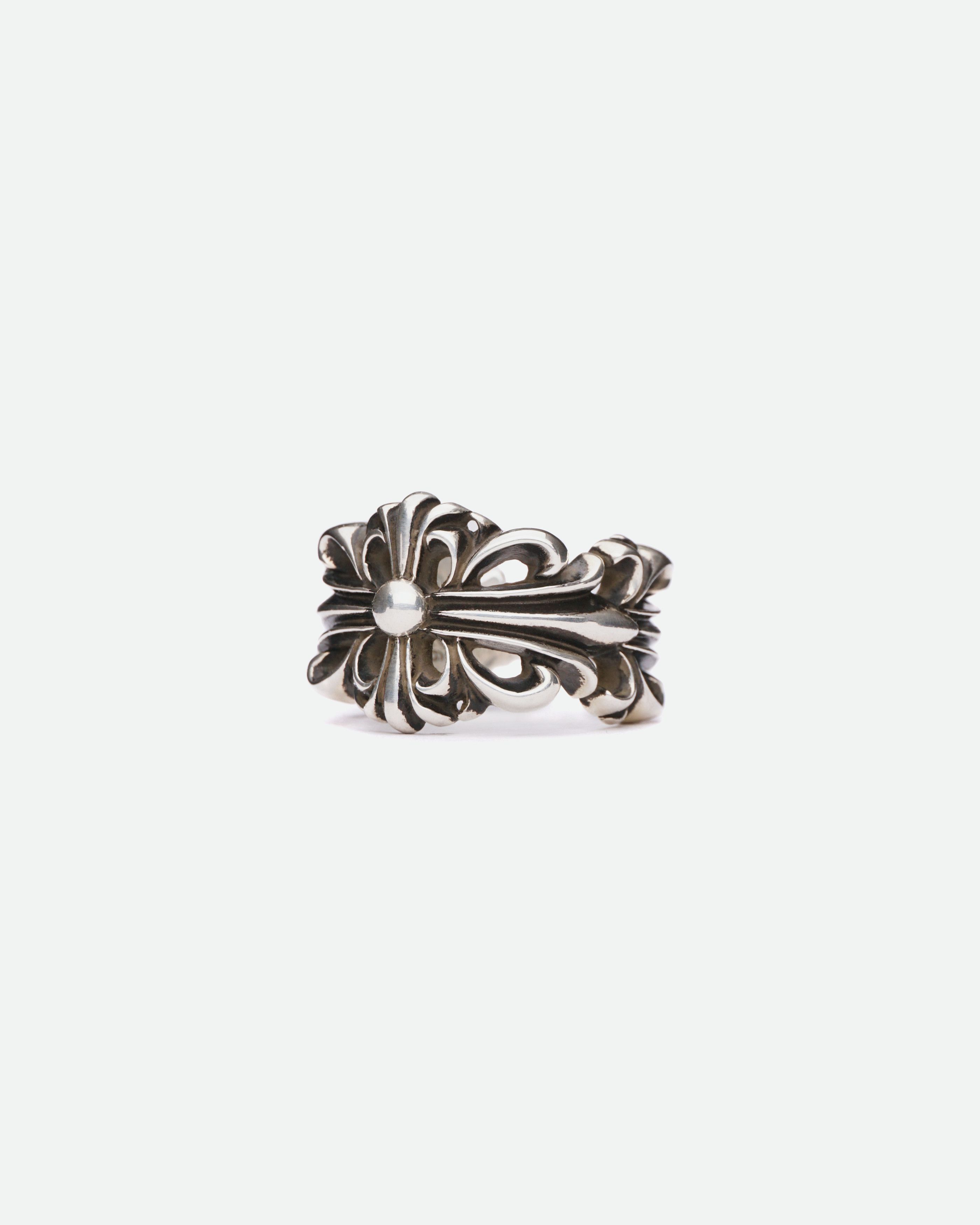 Chrome Hearts Chrome Hearts Double Floral Ring | Grailed