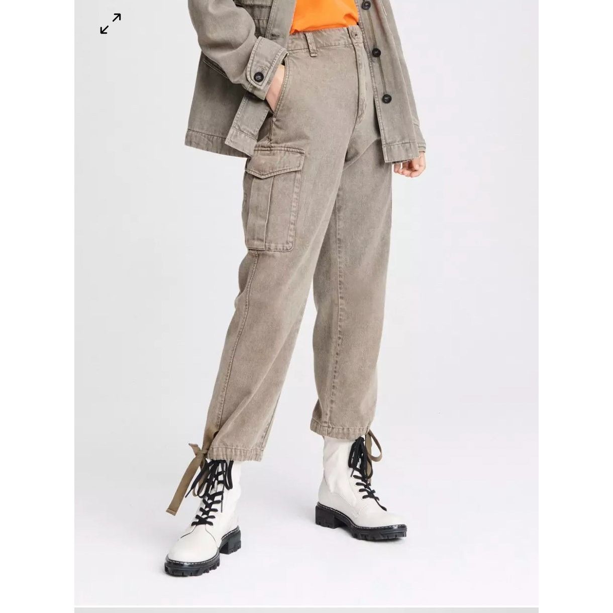 Rag & Bone Rag and Bone Super High-Rise Cotton Cargos | Grailed