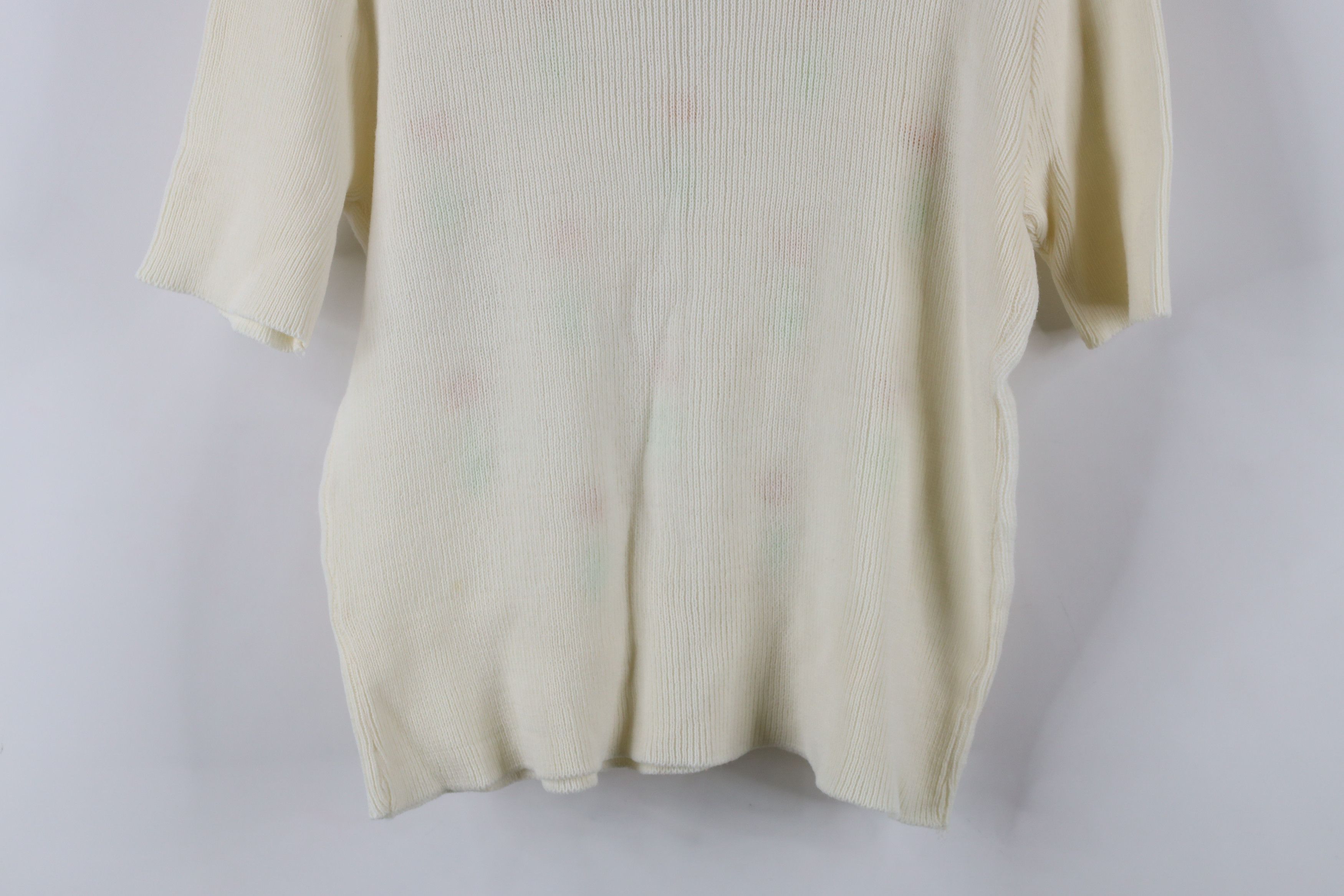 Vintage Vintage 70s Mid Century Modern MCM Embroidered Knit Sweater ...
