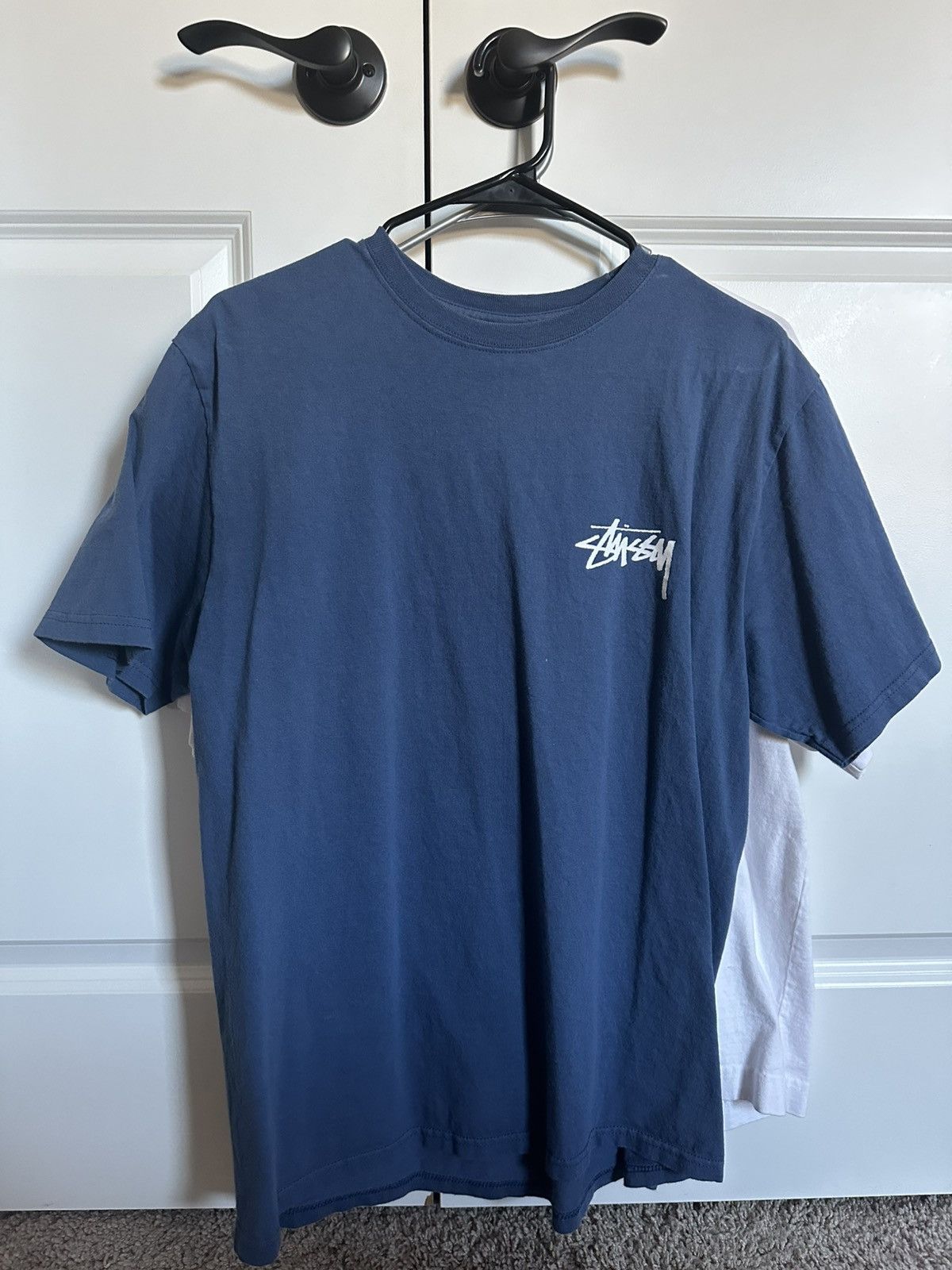 Streetwear × Stussy Stussy Cat Tee Shirt | Grailed