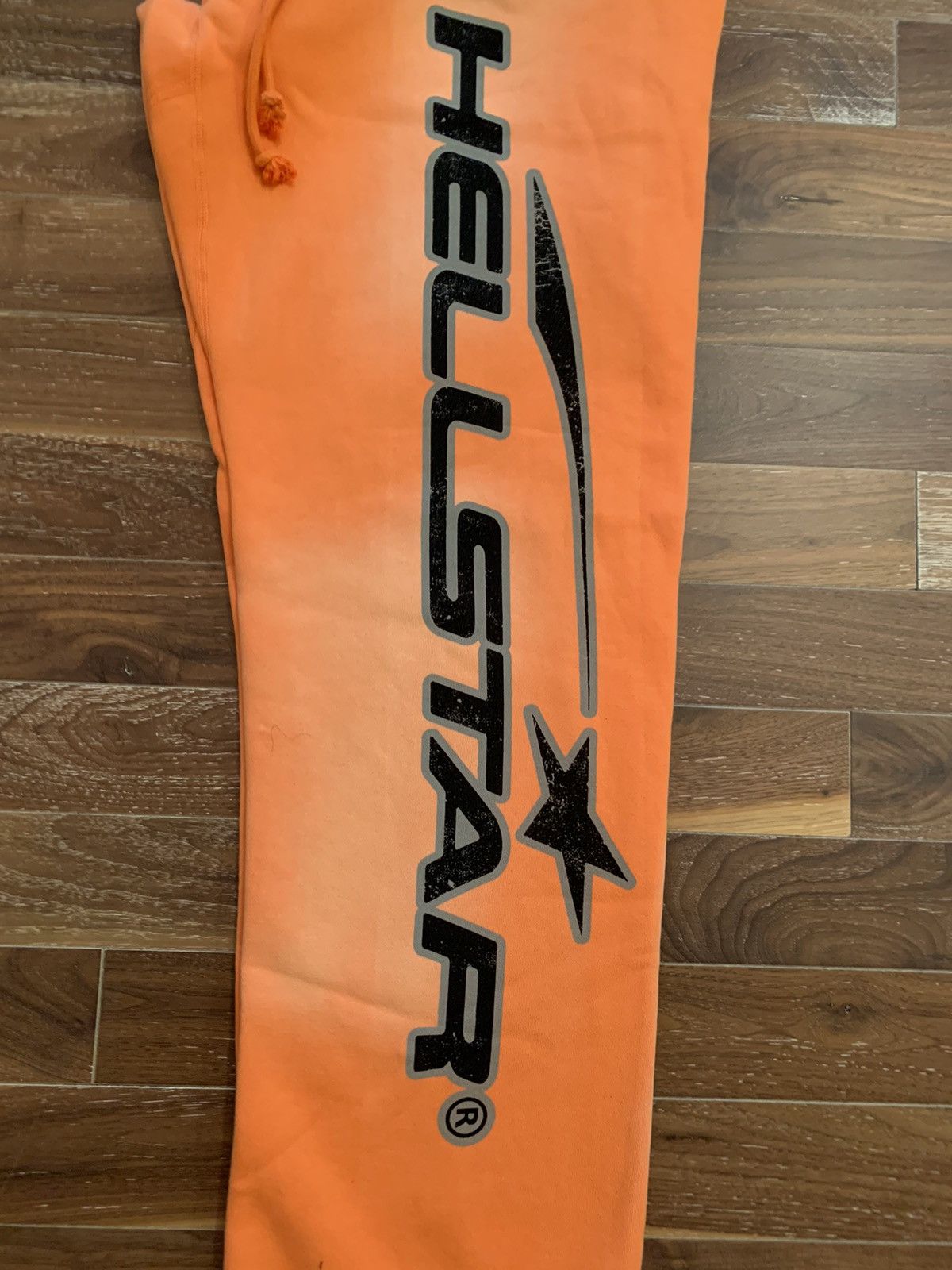 HELLSTAR Hellstar Fire Orange sweatpants XL | Grailed