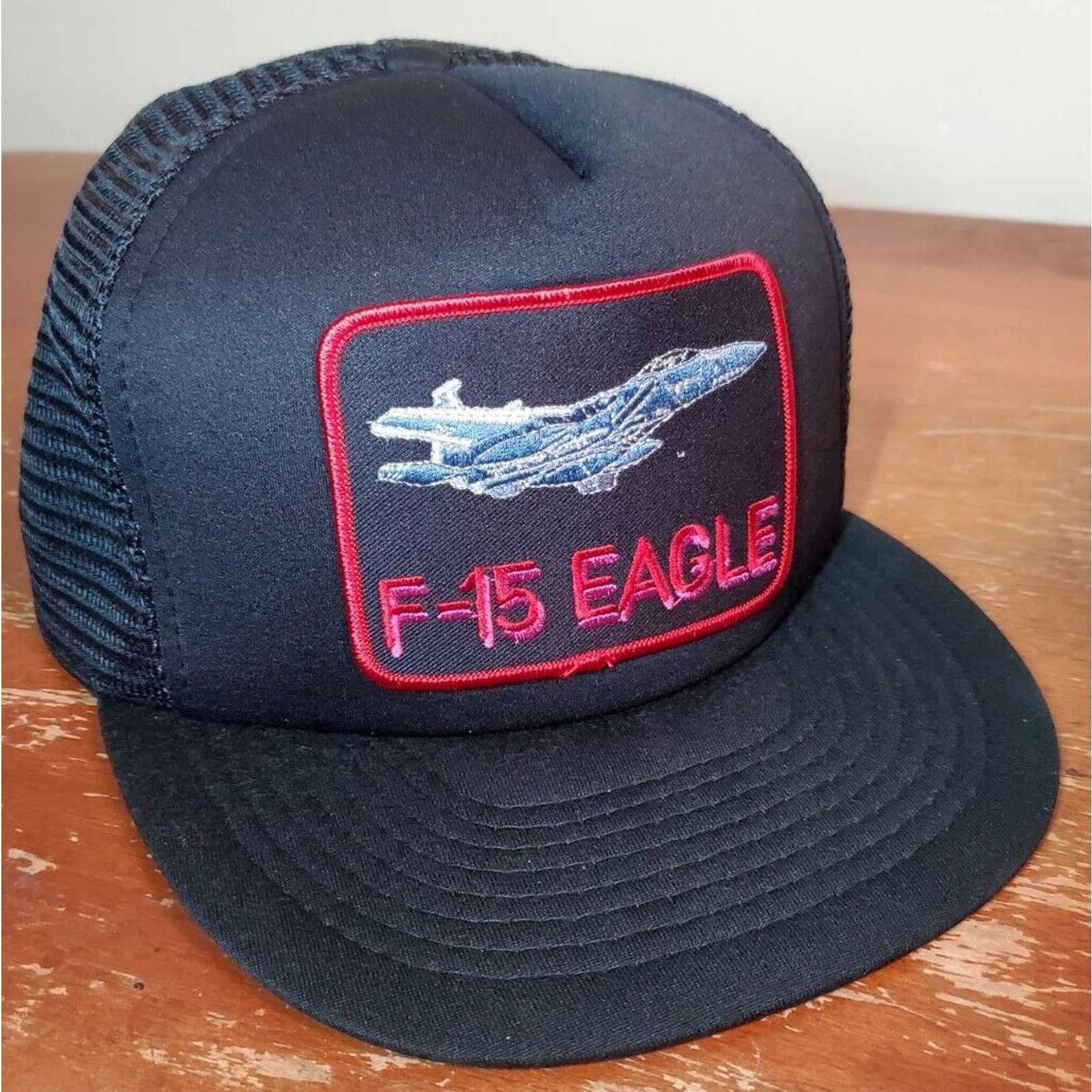 Usaf F-15 Eagle Trucker Hat Snapback Cap USAF Military Fighter | Grailed