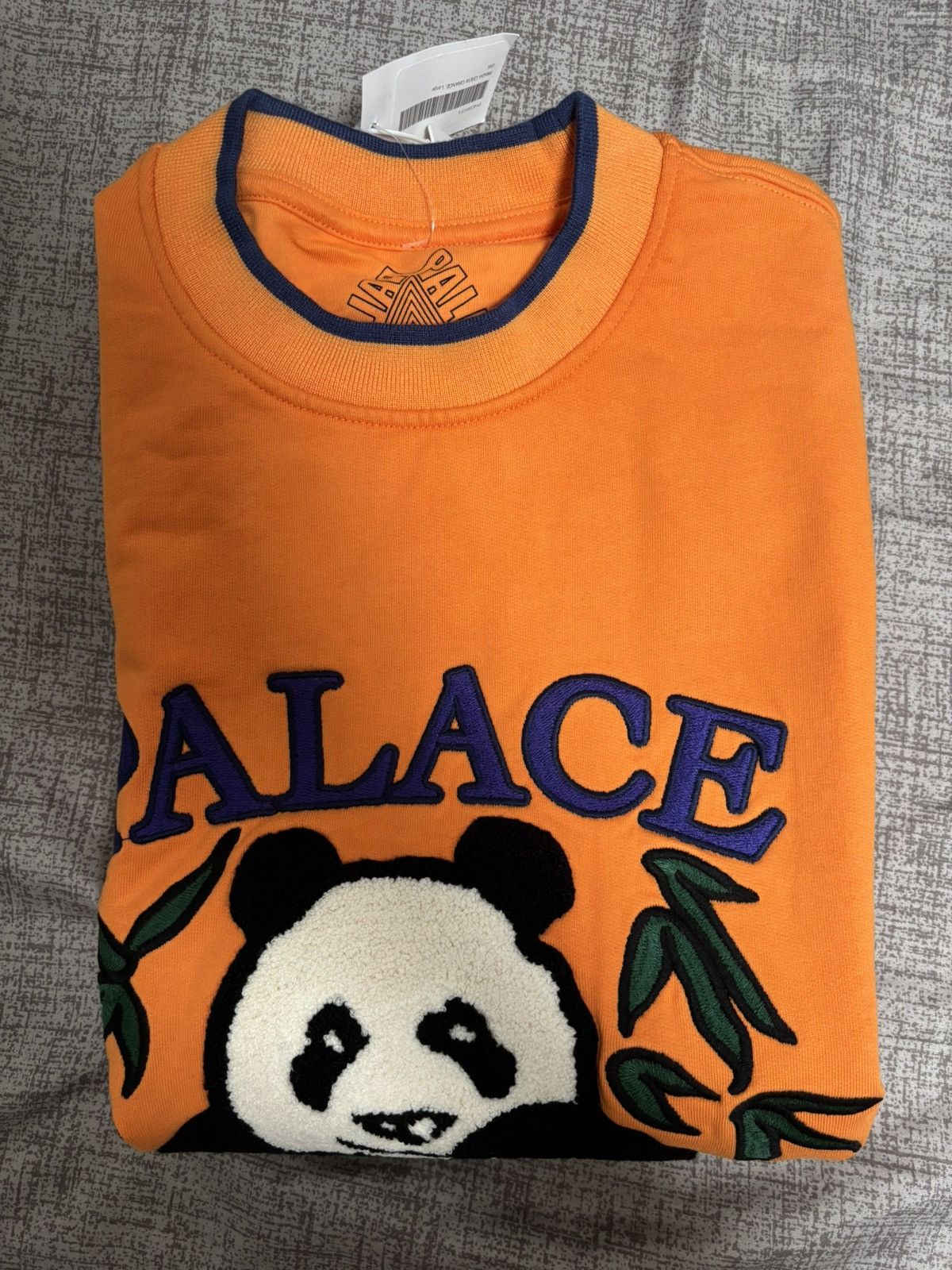 Palace Palace Panda Crew Orange | Grailed