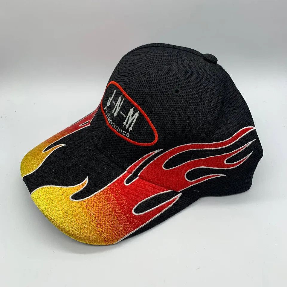 Other JNM S/M Nufit Hat Stretch Fitted Black Cap New Men | Grailed