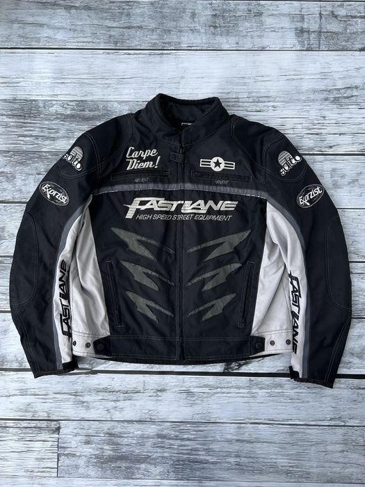 Vintage Vintage Marlboro Style Fast Lane Racing Jacket 90s | Grailed