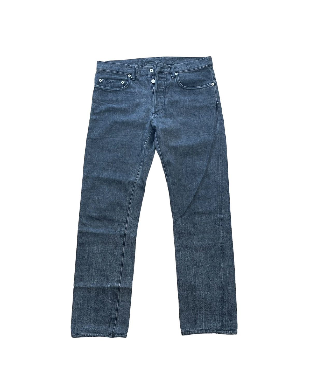 Dior × Hedi Slimane Dior Homme 2004 VOTC black denim sz31 hedi slimane ...