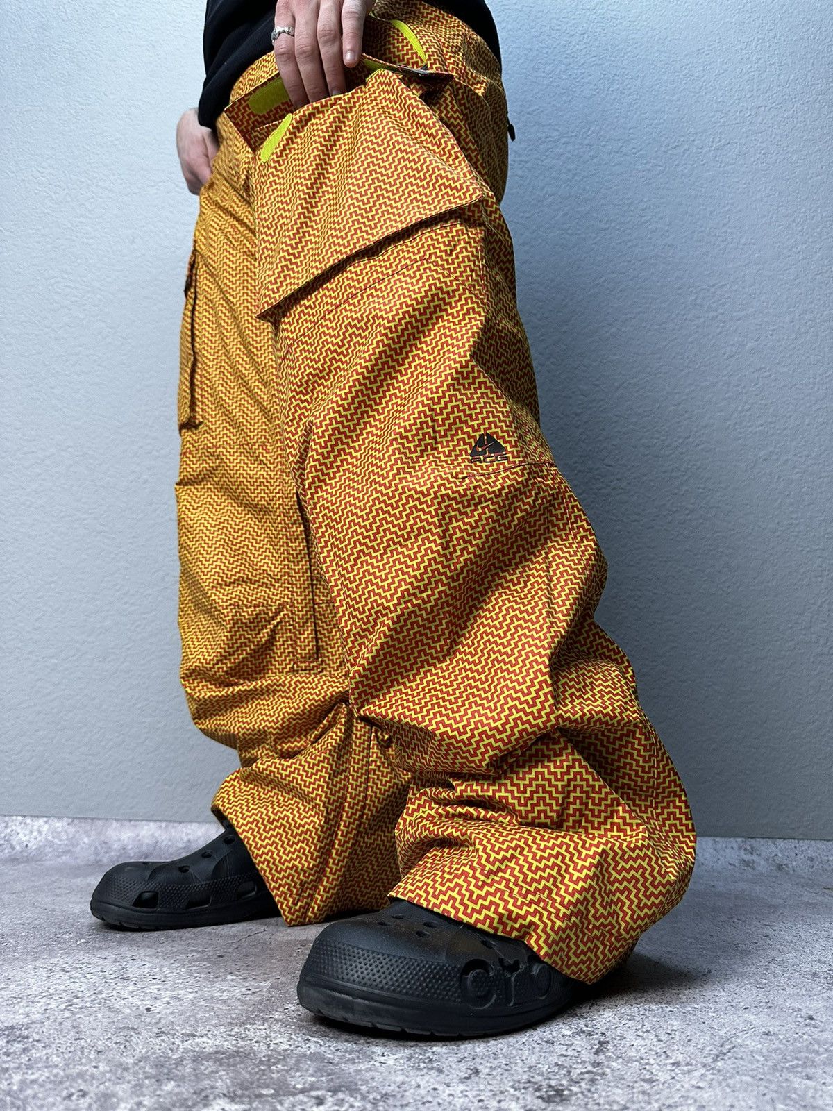 Nike ACG × Vintage Vintage Nike ACG SKI CARGO Pants Outdoor Logo ...