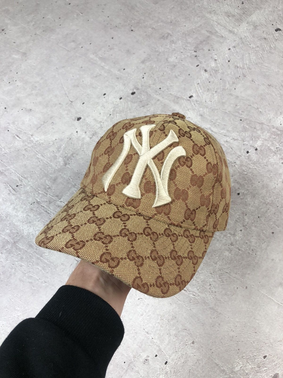 Gucci × New York Yankees × Streetwear Gucci Yankees Monogram Hat | Grailed