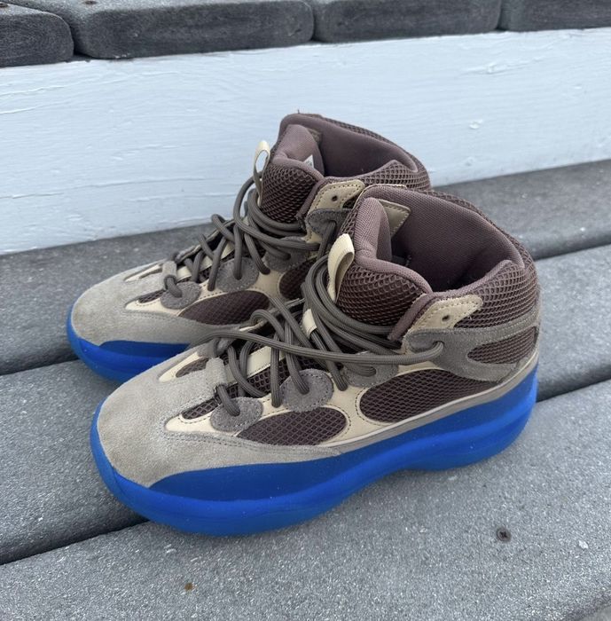 Adidas YZY DESERT BOOT “TAUPE BLUE “ | Grailed