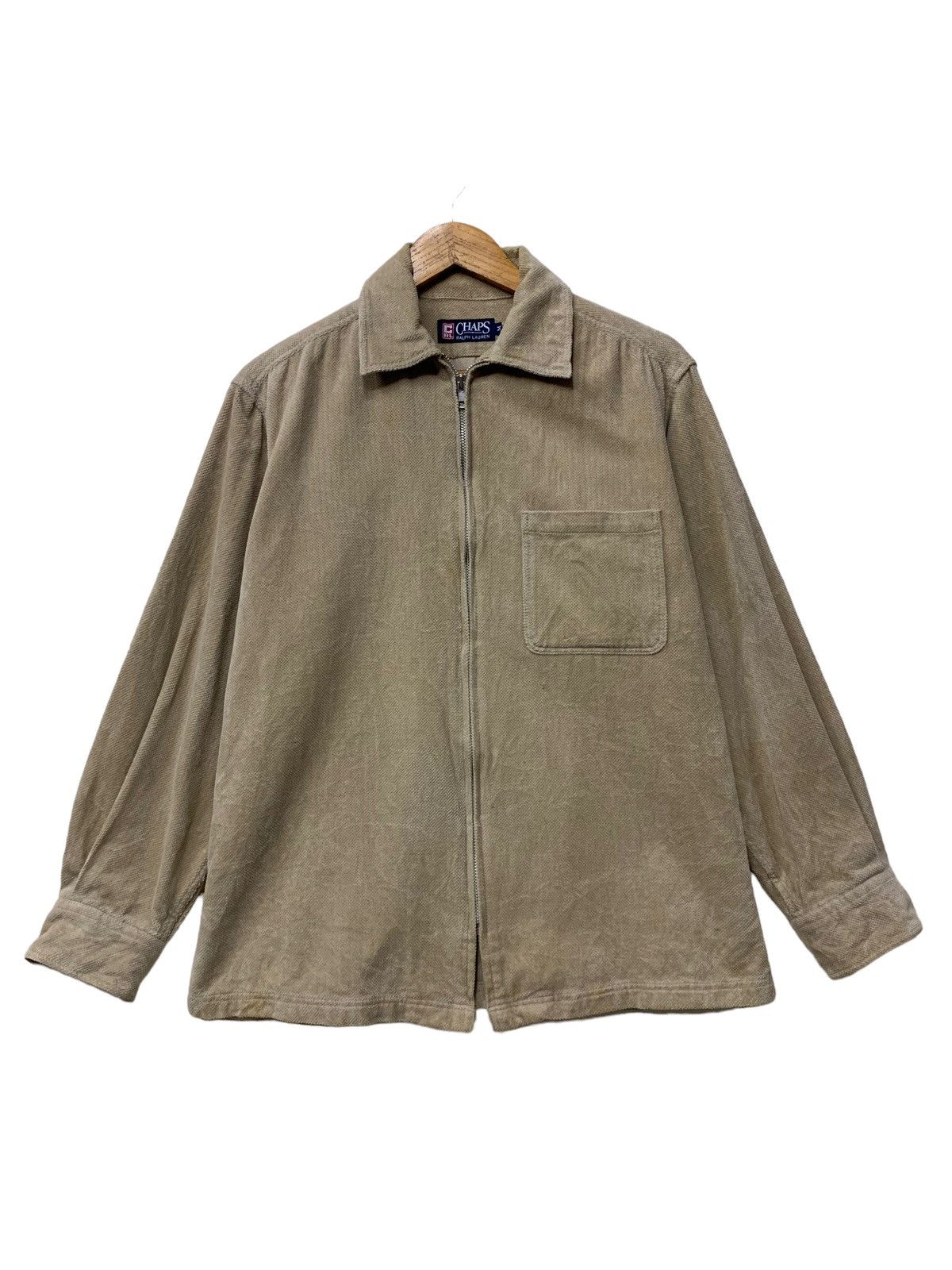 Chaps Ralph Lauren 🔥CHAPS RL MOLESKIN ZIPPER JACKETS | Grailed
