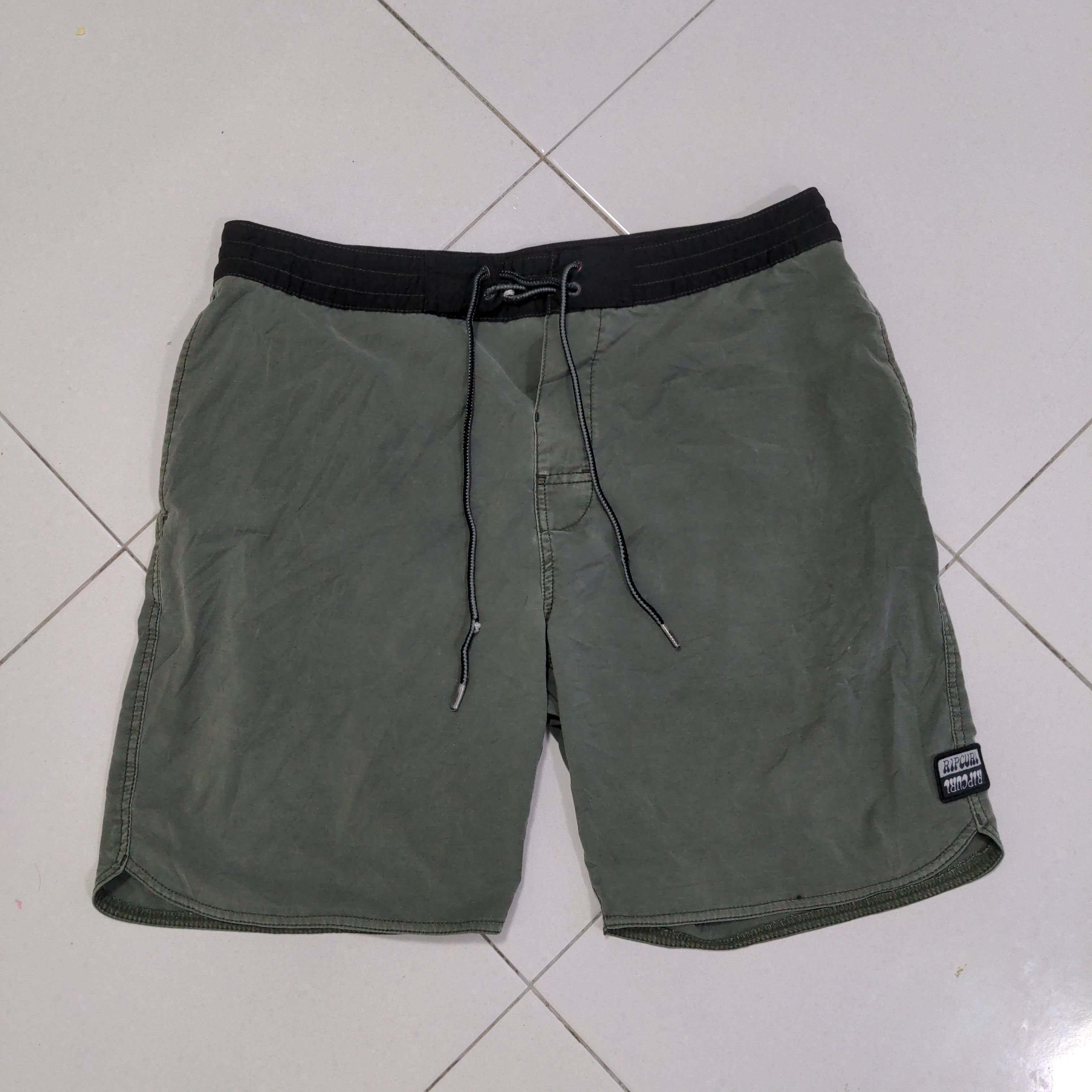 Rip Curl Rip Curl Lay Days Board Shorts Mens Olive Green Swim Trunks ...