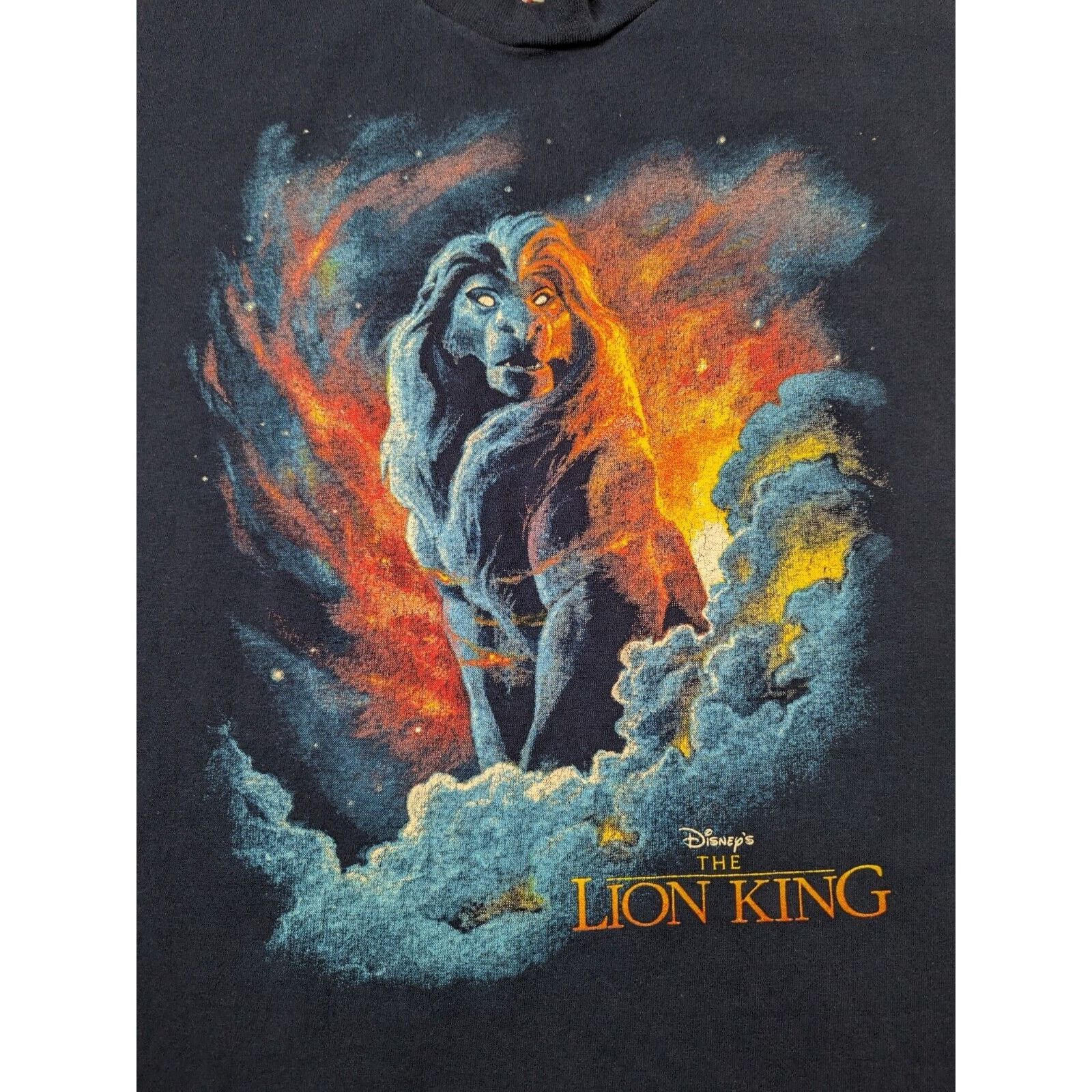 Disney Vtg Disney The Lion King Mufasa Shirt L 90s Movie Promo USA ...