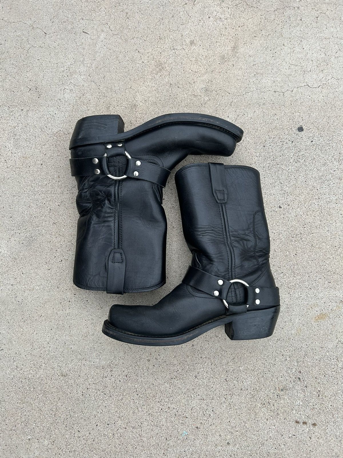 Durango × Frye × Vintage Durango Harness Motorcycle Boots | Grailed