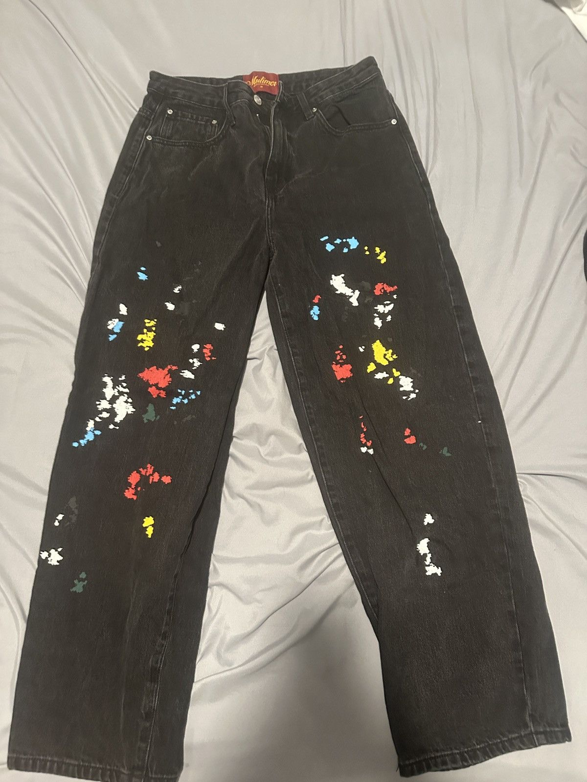 Mutimer Mutimer Paint Splatter Jeans | Grailed