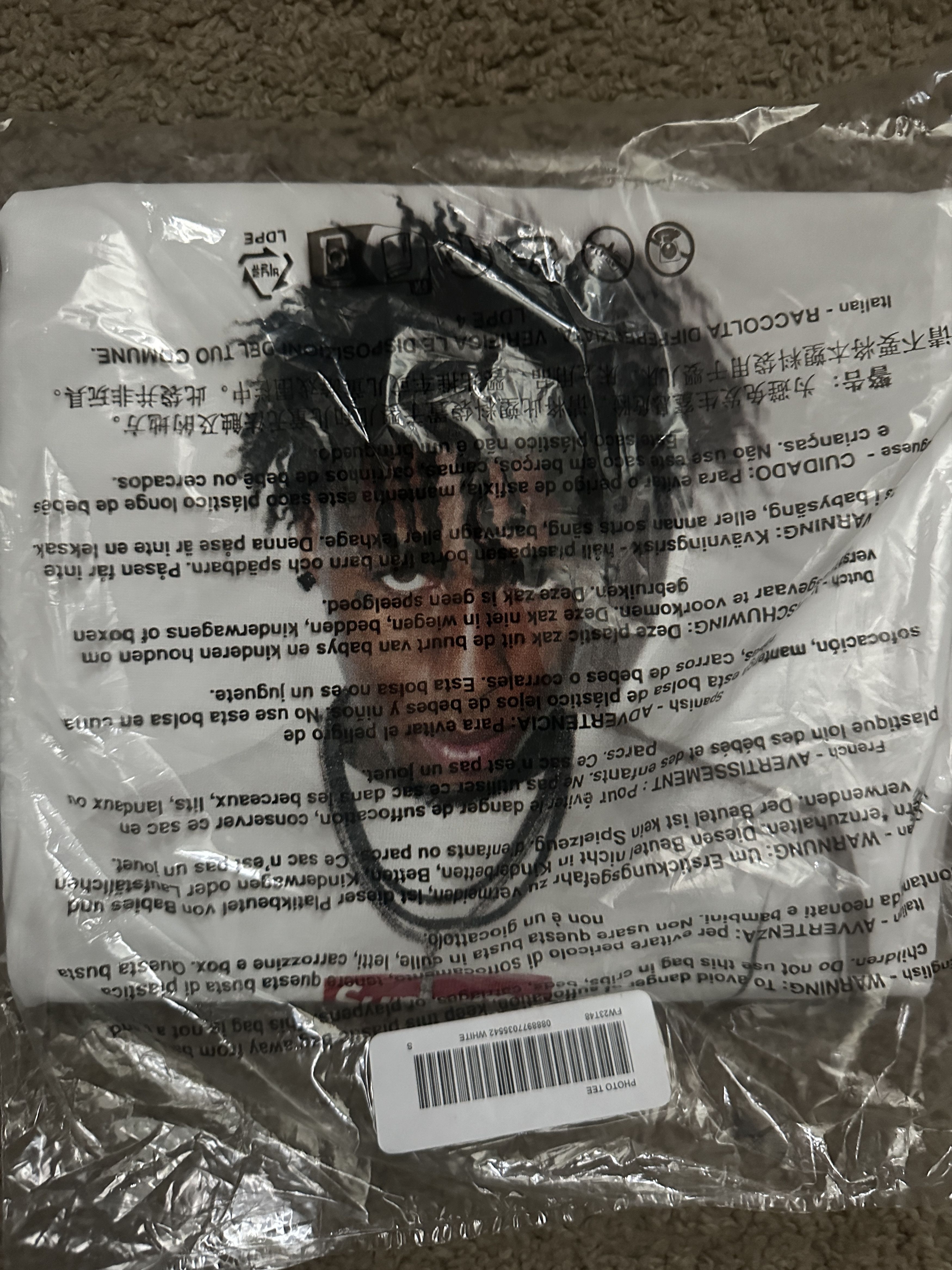 Supreme NBA Youngboy supreme photo tee | Grailed