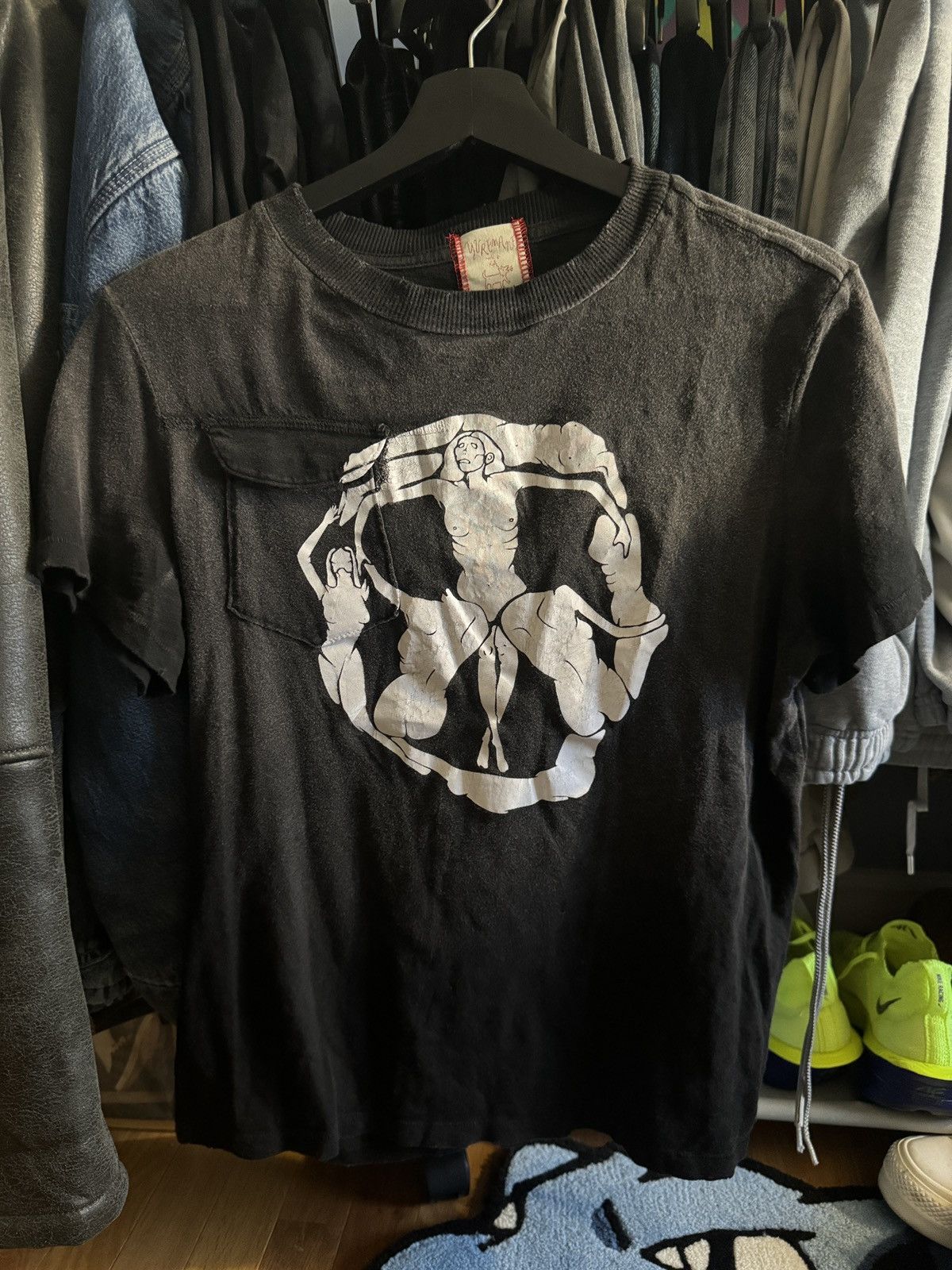 Streetwear Yuremane YET001 Baby Pocket Tee Shirt - Size 3 | Grailed