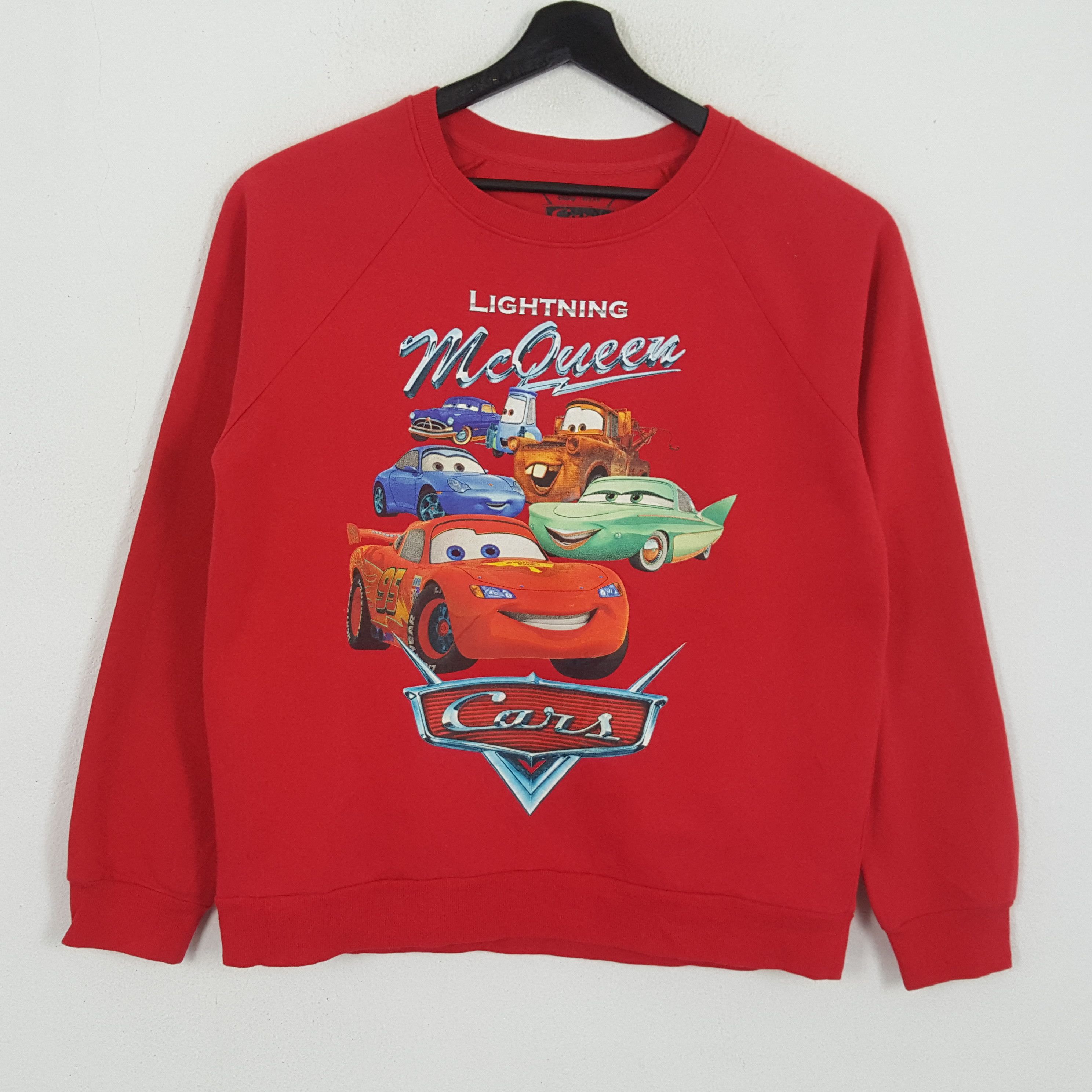 Disney × Movie × Racing CARS Disney Movie Cartoon Style Sweatshirts ...