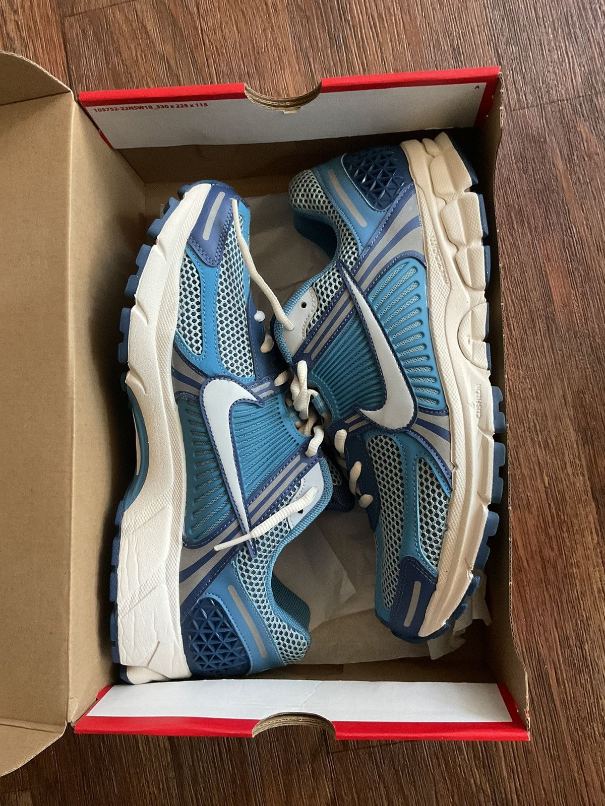 Nike Used Worn Blue Nike Zoom Vomero 5 10.5 | Grailed