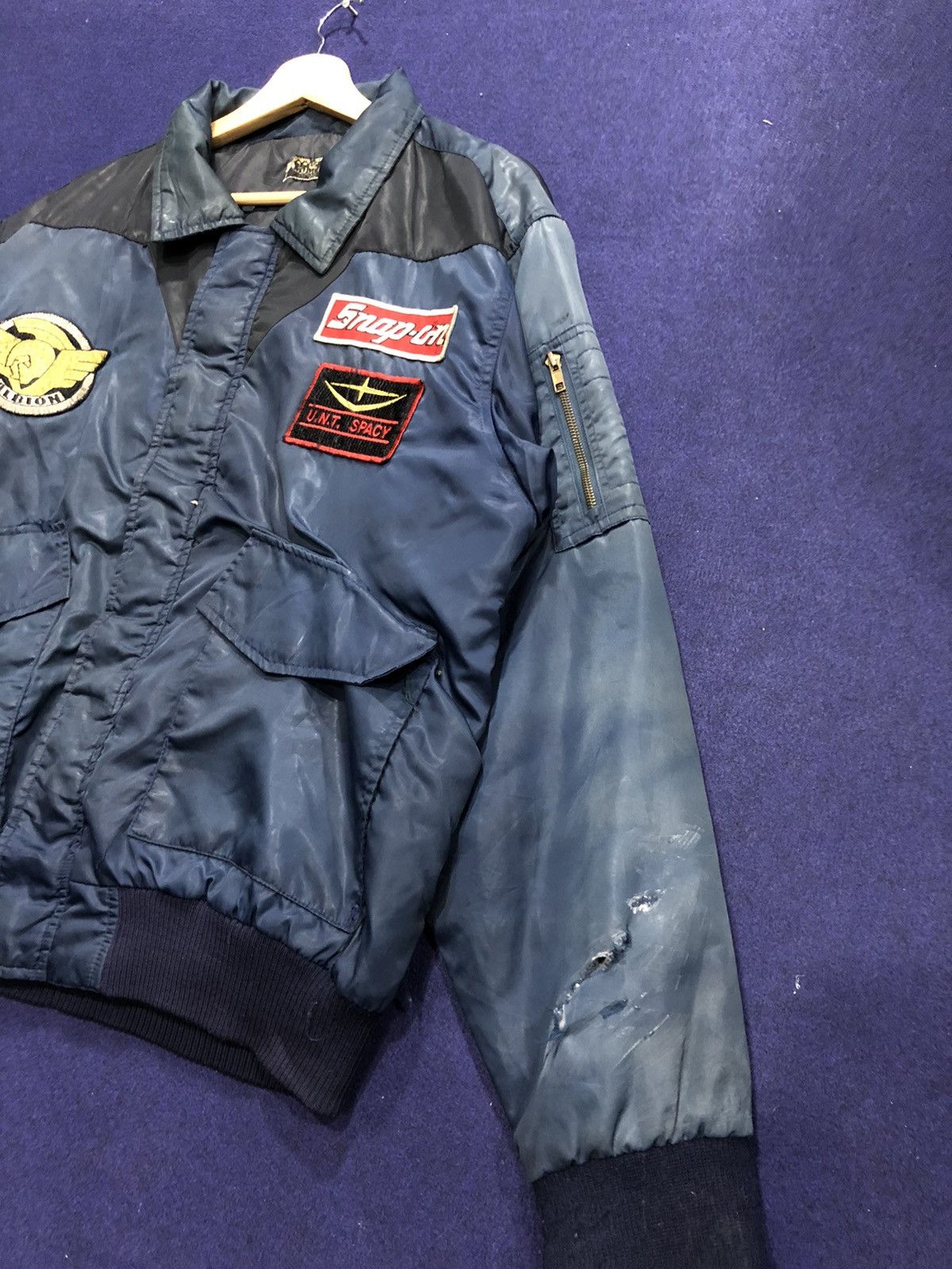 Anime SNAP-ON GUNDAM ANIME JACKET | Grailed