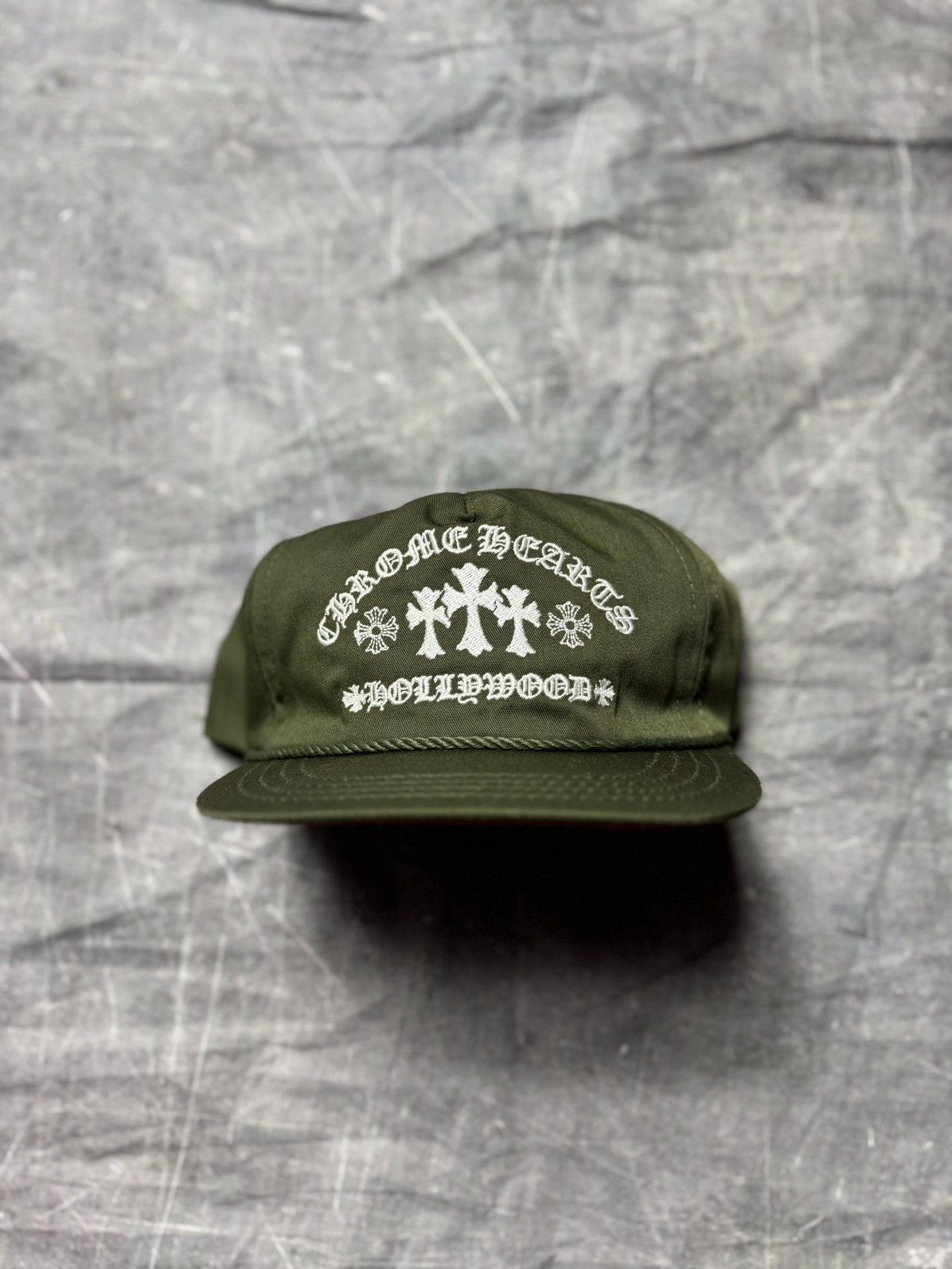 Chrome Hearts Chrome Hearts King Taco Embroidered Cross Gas Station Hat ...
