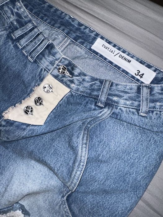 Japanese Brand RUSTIAL COLONIAL LIGHT BLUE WASH STRAIGHT DENIM | Grailed