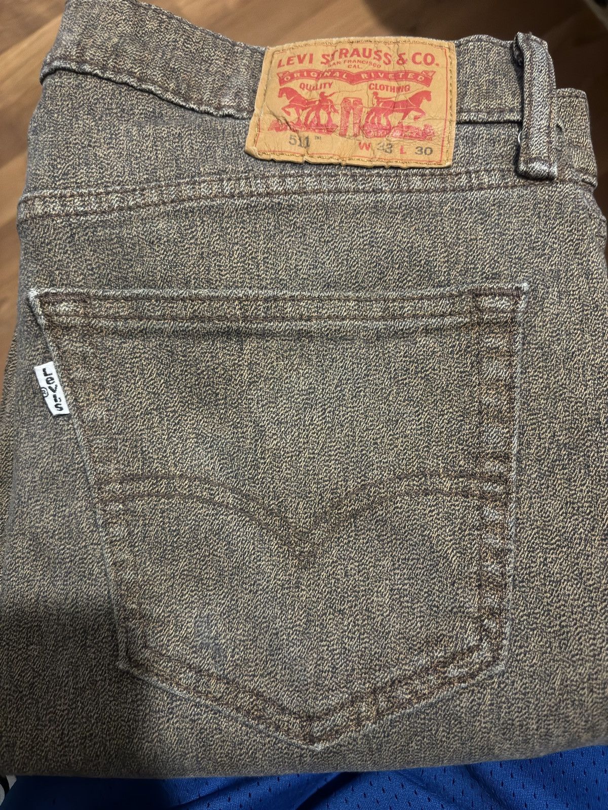 Levi's Levi’s 511 32x30 White Tab Jeans Released Hem | Grailed