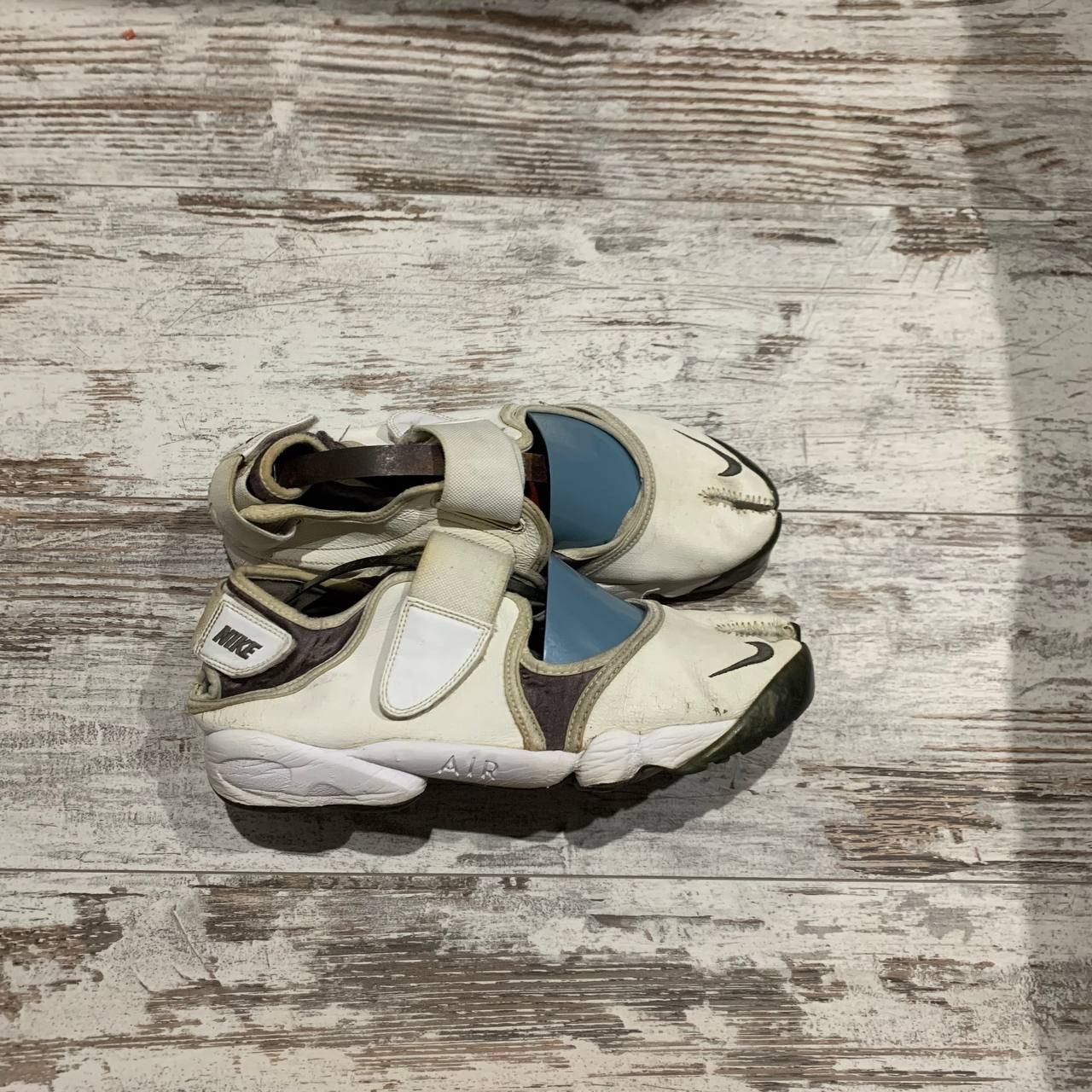 Nike × Nike ACG × Vintage Vintage Leather Nike Air Rift Tabi Ninja I ...