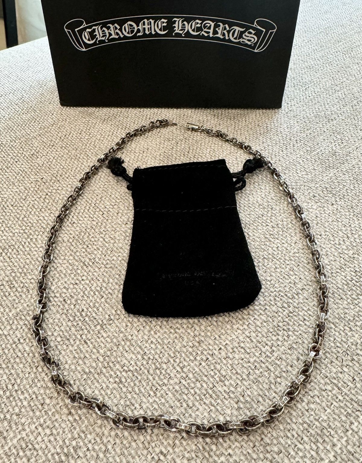 Chrome Hearts Chrome Hearts Paperchain Necklace 20 in | Grailed