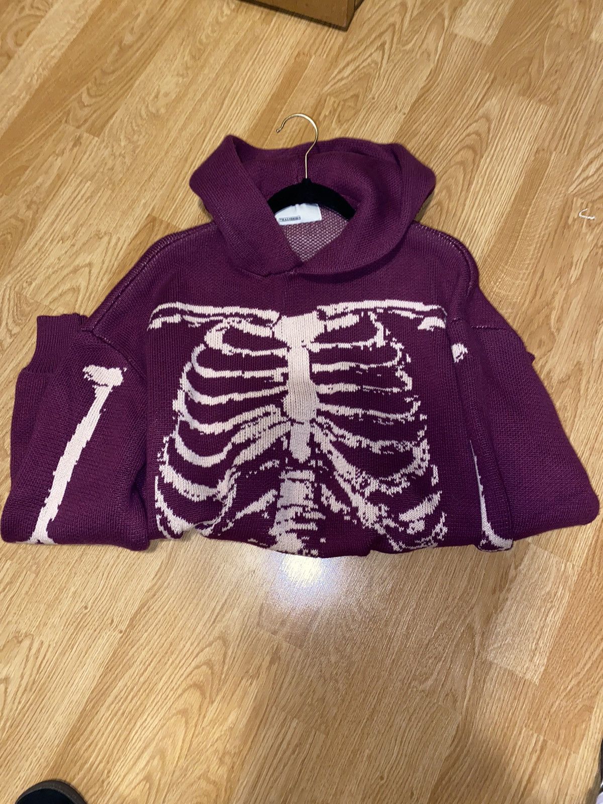 Teamsesh TeamSESH skeletal hoodie size small *RARE* | Grailed