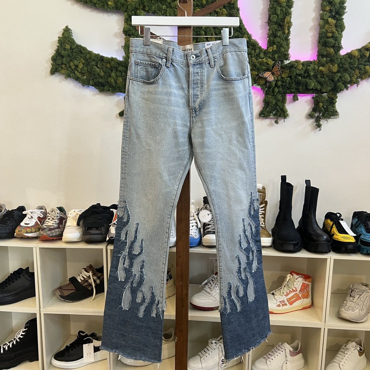 Gallery Dept. Gallery Dept. Flame Flared Jeans | Grailed