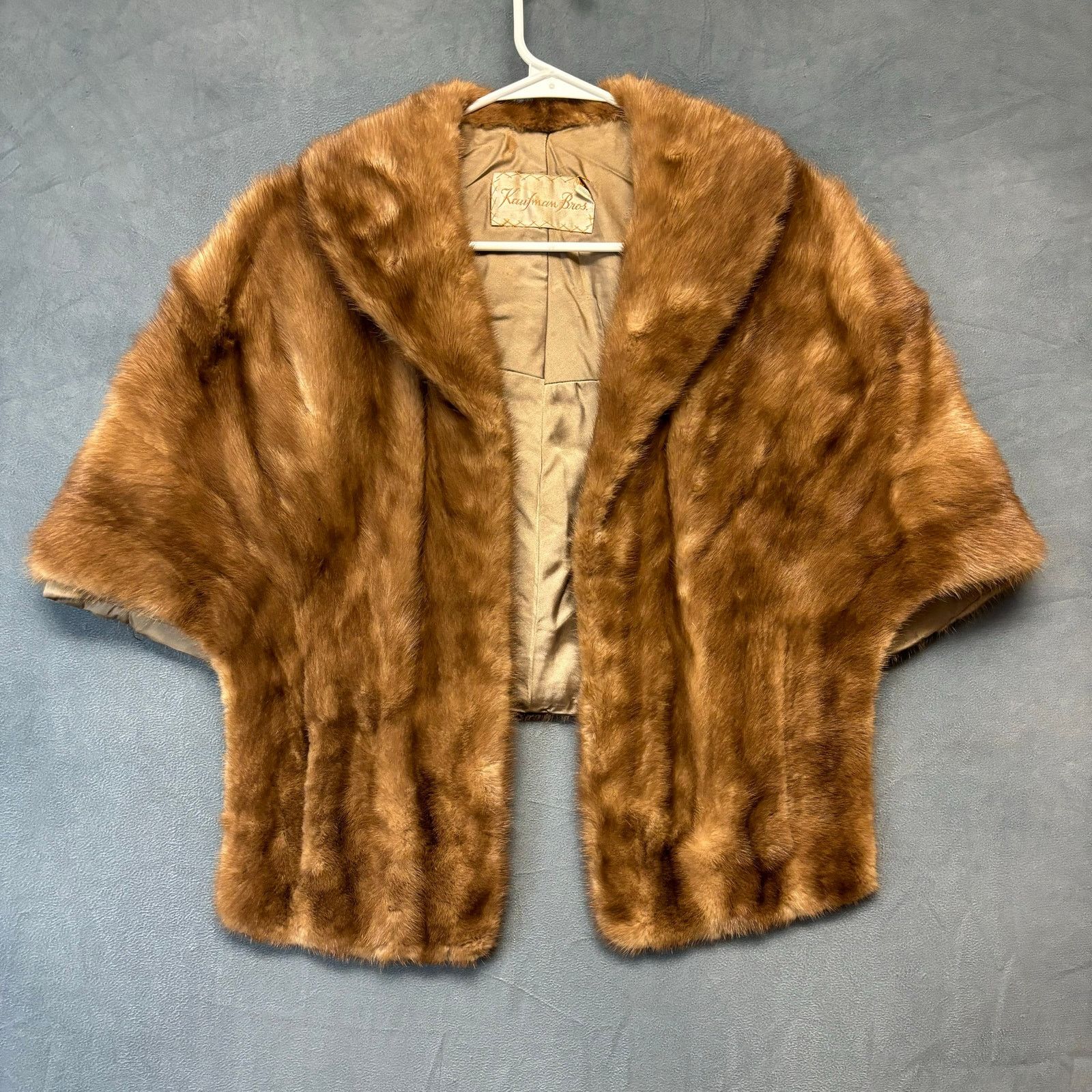 Generic Vintage 1950's Kaufman Bros Fur Stole Mob Wife Glam Runway ...