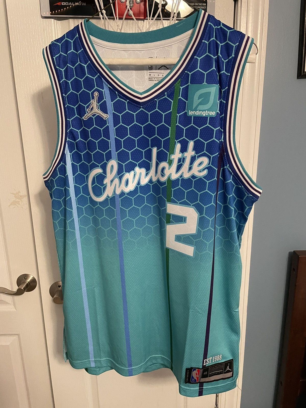 Jordan Brand × NBA × Nike LaMelo Ball 2021-22 NBA CITY EDITION JERSEY ...
